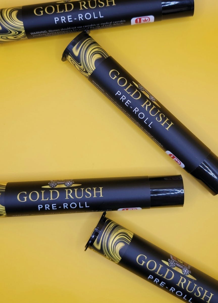 Gold Rush: 1 g Pre-Roll - Chem Chillz - Gold Rush Premium Extracts