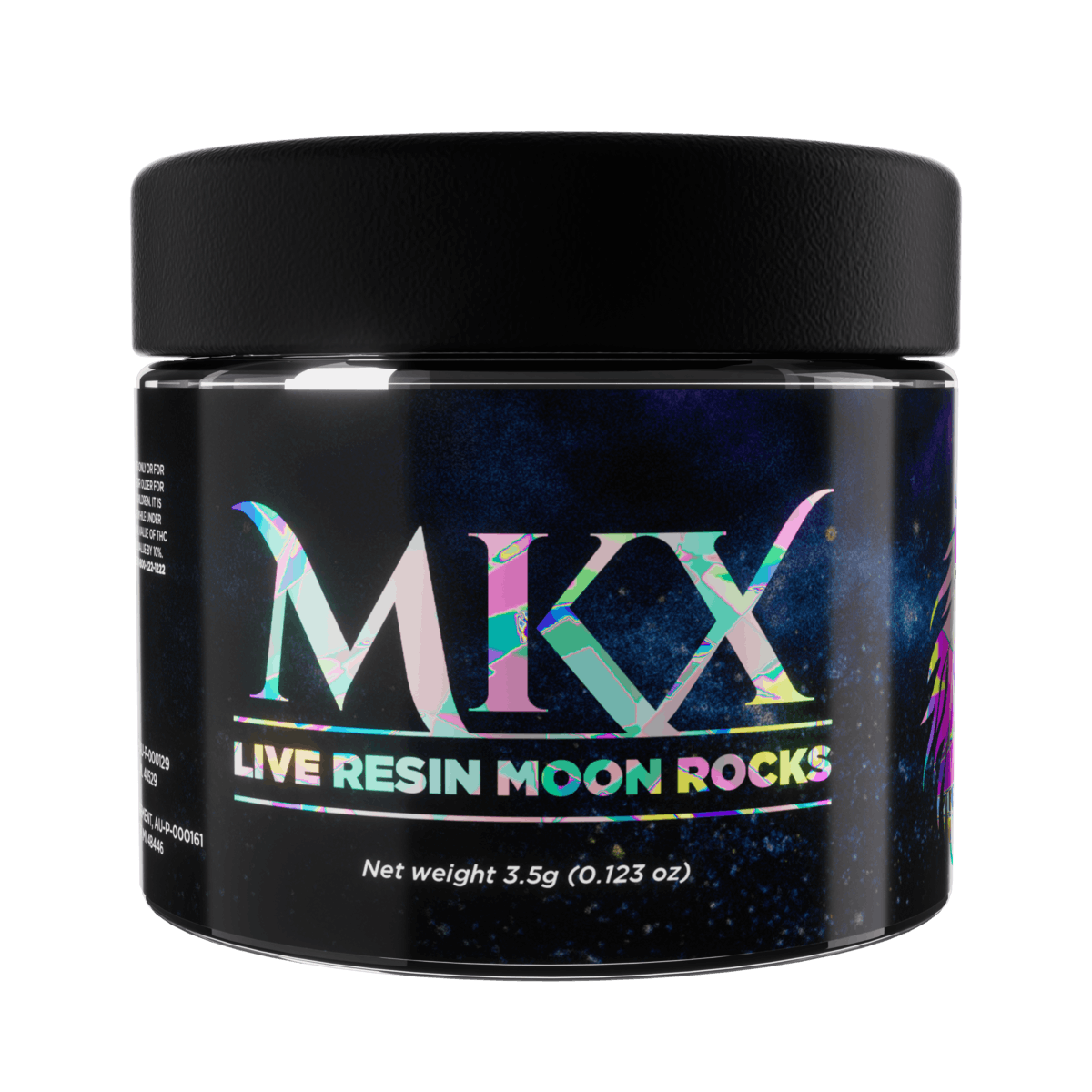 Live Resin Moon Rocks (3.5g)- Sour Garlic Cookies - MKX Oil Co