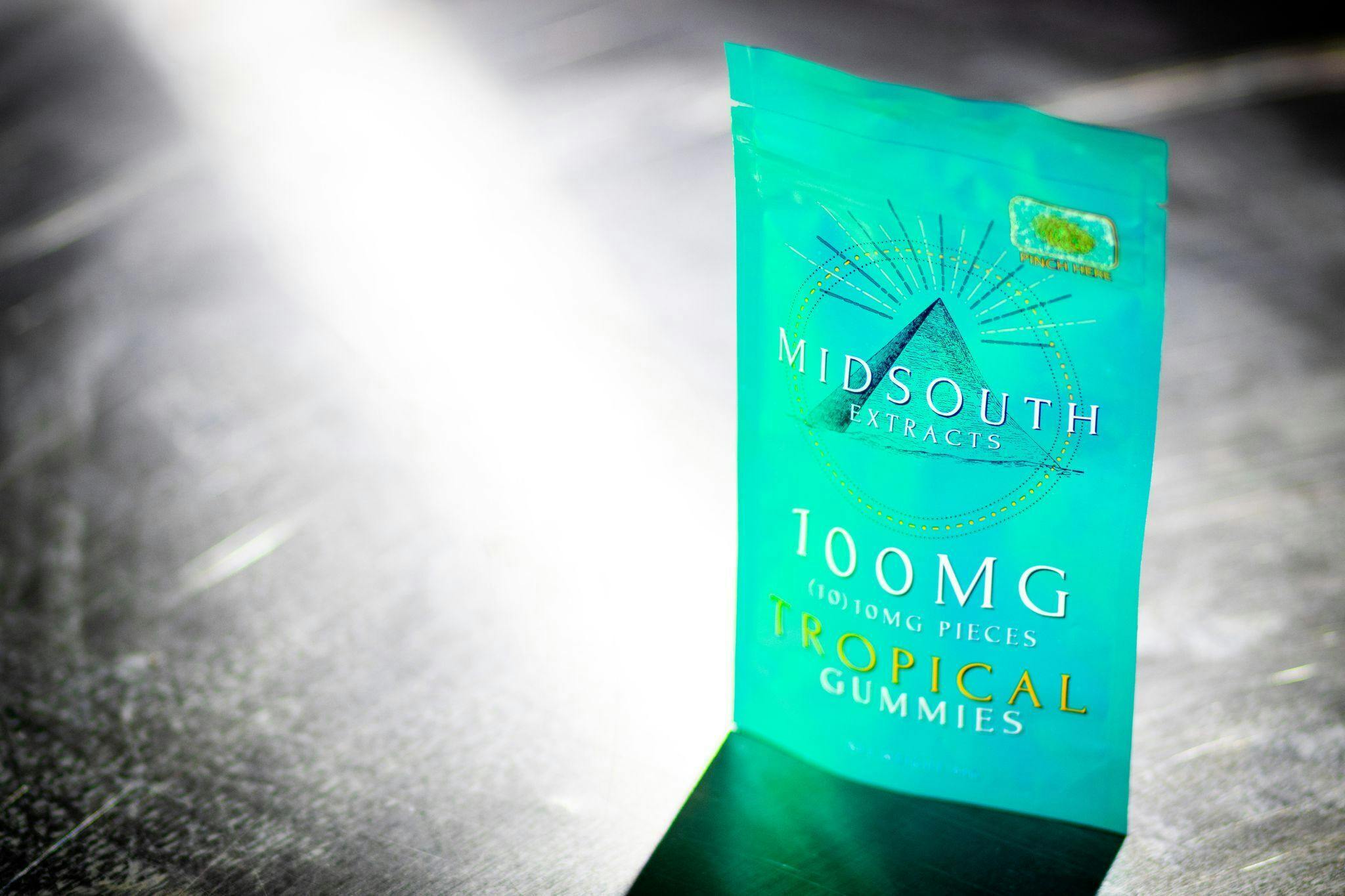 Tropical Gummies 100mg/10pk - MidSouth Extracts