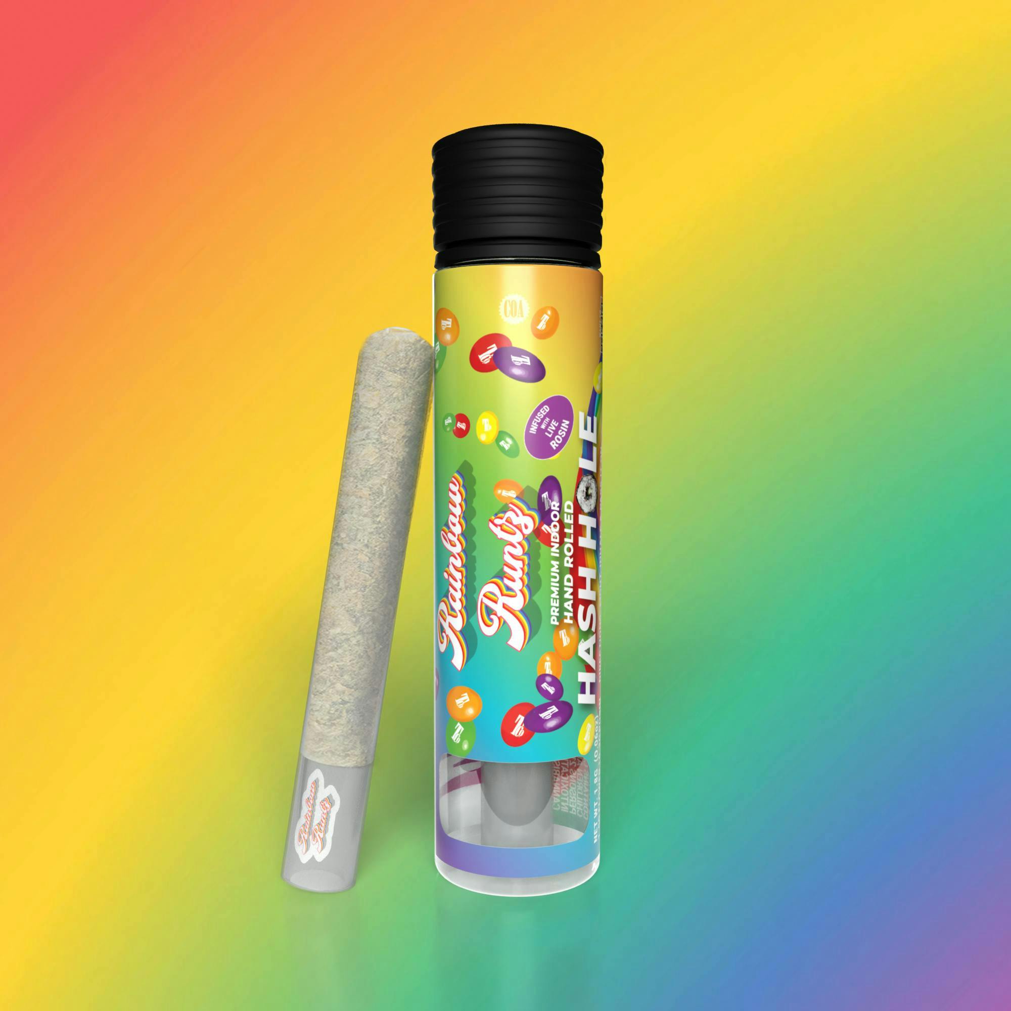 Traditional - Rainbow Runtz Hash Hole 1.8g - Traditional