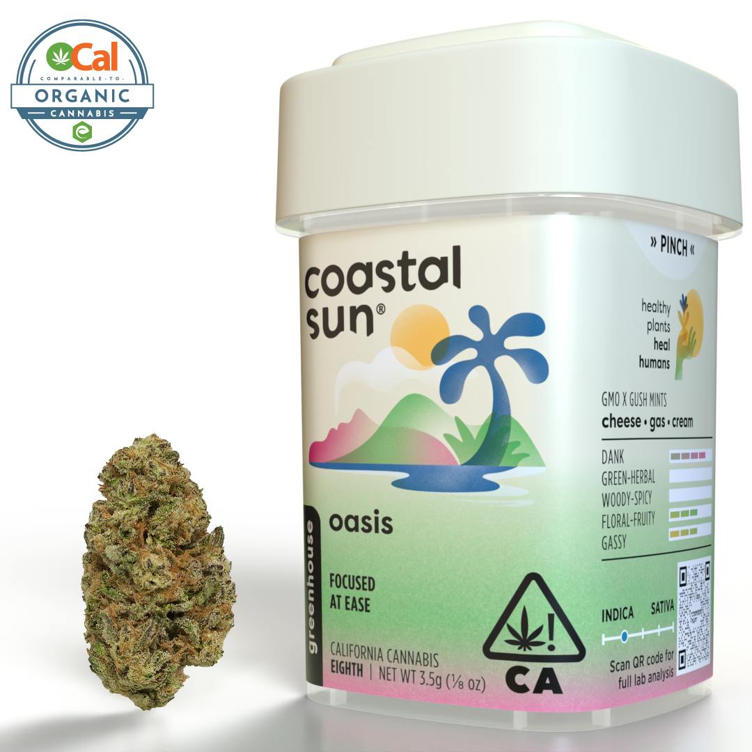 Oasis Greenhouse Flower 3.5g - Coastal Sun