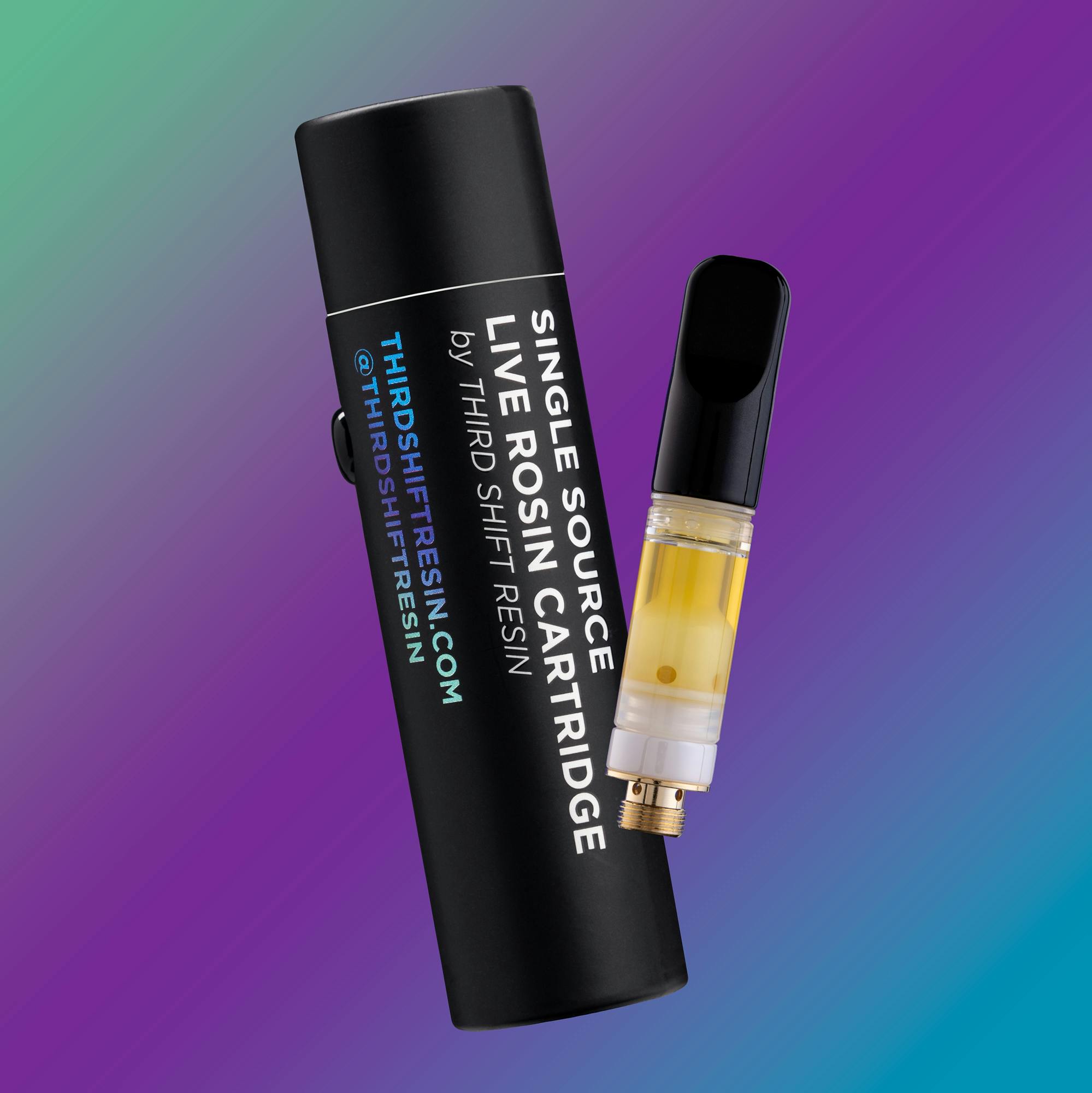 Funk Mountain .5g Live Rosin Cartridge - Third Shift Resin