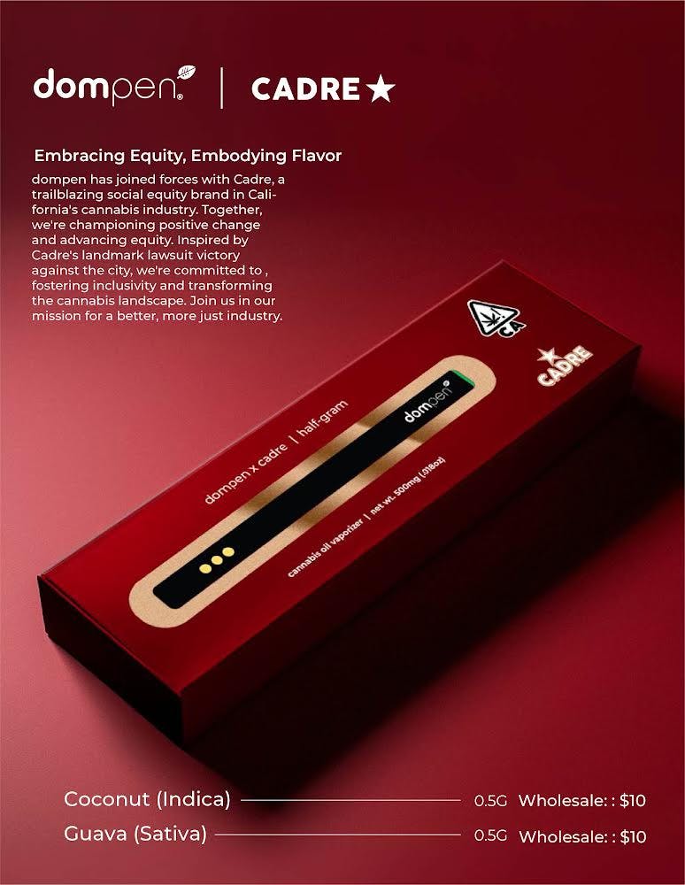 Dompen x Cadre Guava .5G Cartridge - The Cadre