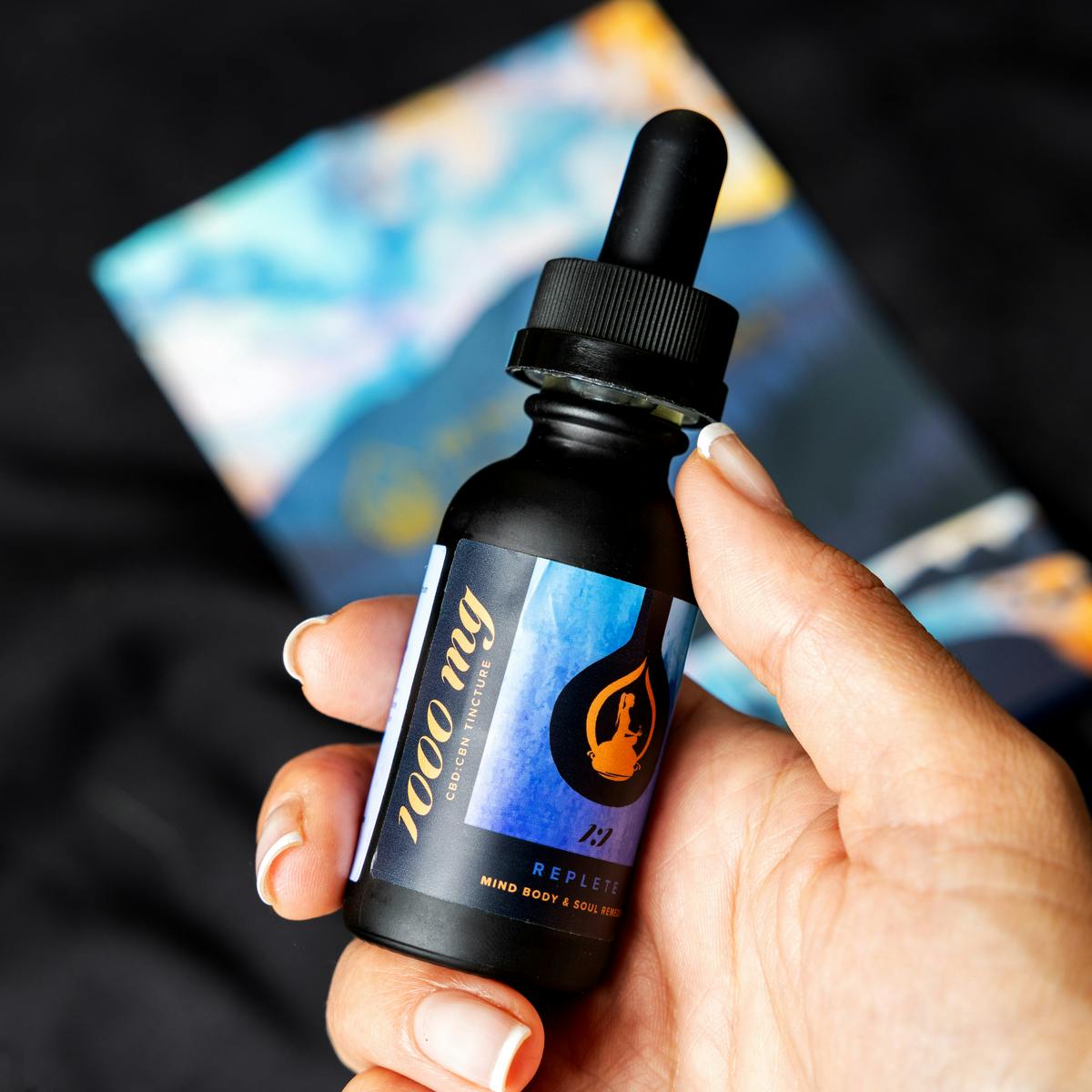 Replete 1000mg 1:1 CBD:CBN Tincture - Mind Body & Soul Support