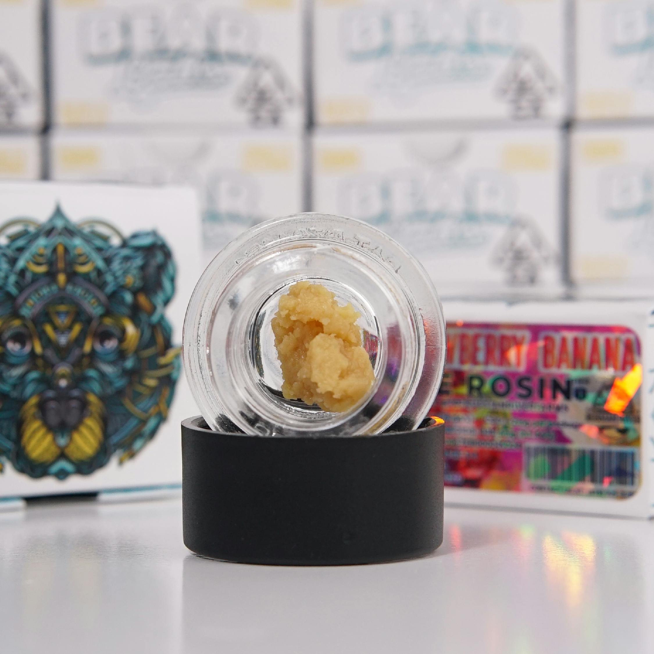Strawberry Banana T1 Live Rosin - 1g - Bear Labs