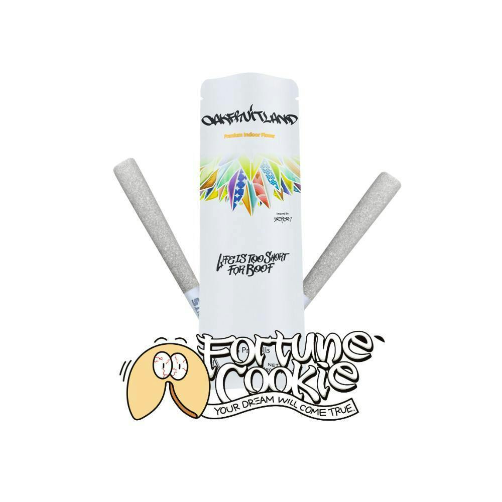 Fortune Cookie Pre Roll 2g - Dual Pack Series - Oakfruitland