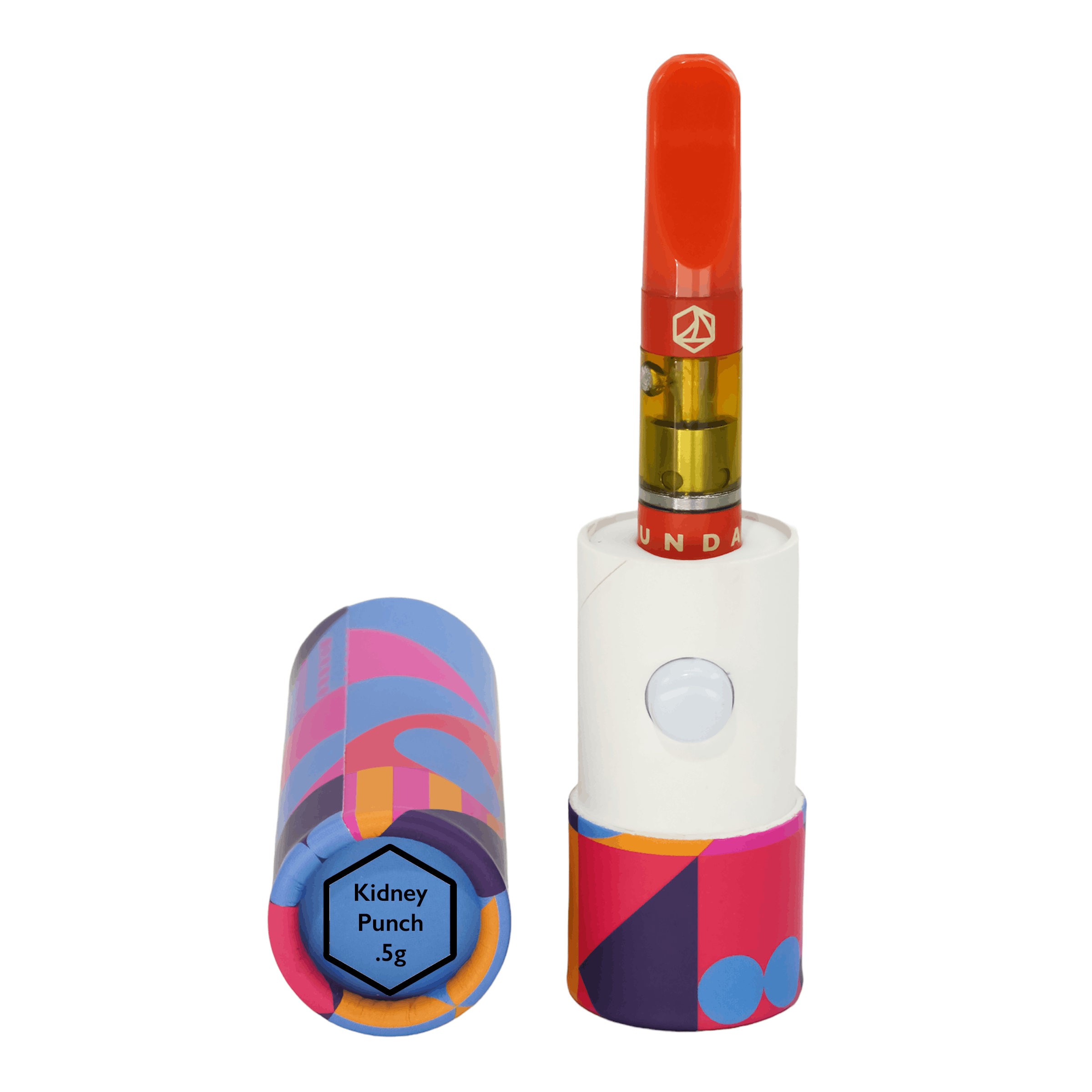 0.5g Cured Resin Cartridge Kidney Punch - Sunday Extracts