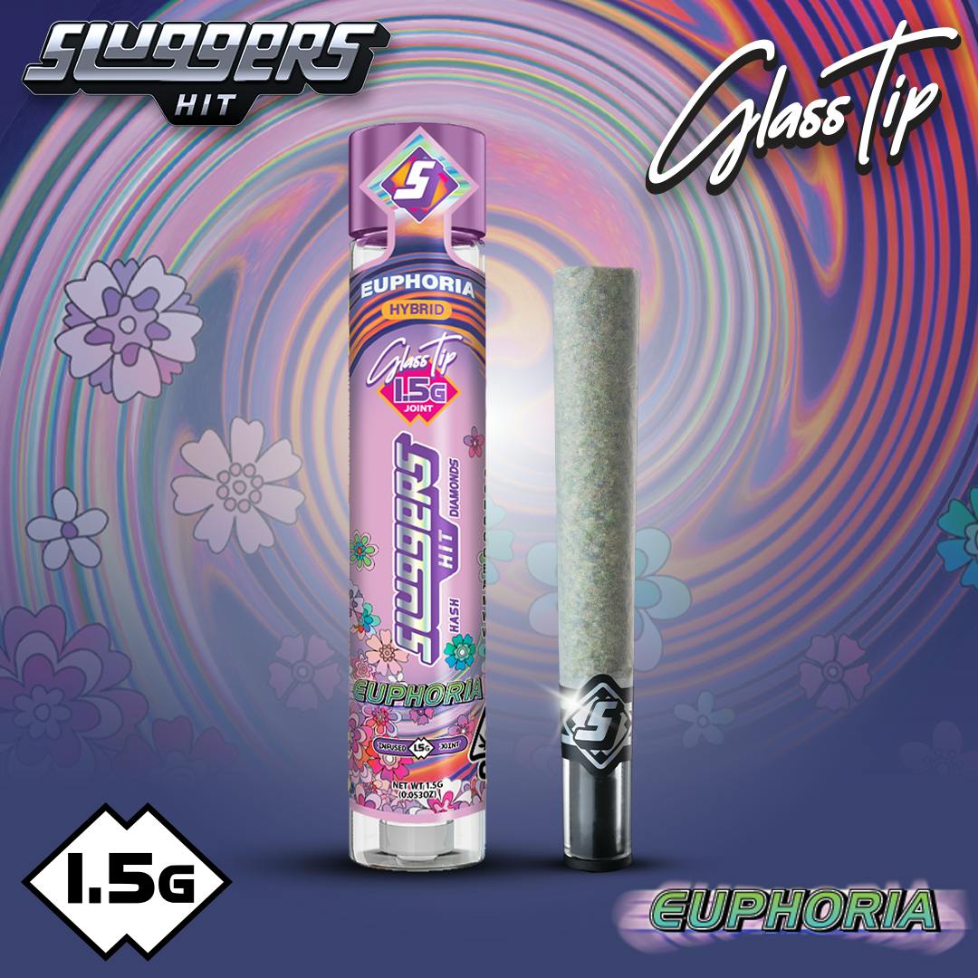 Sluggers - Infused Preroll - 1.5g - Euphoria - Sluggers Hit