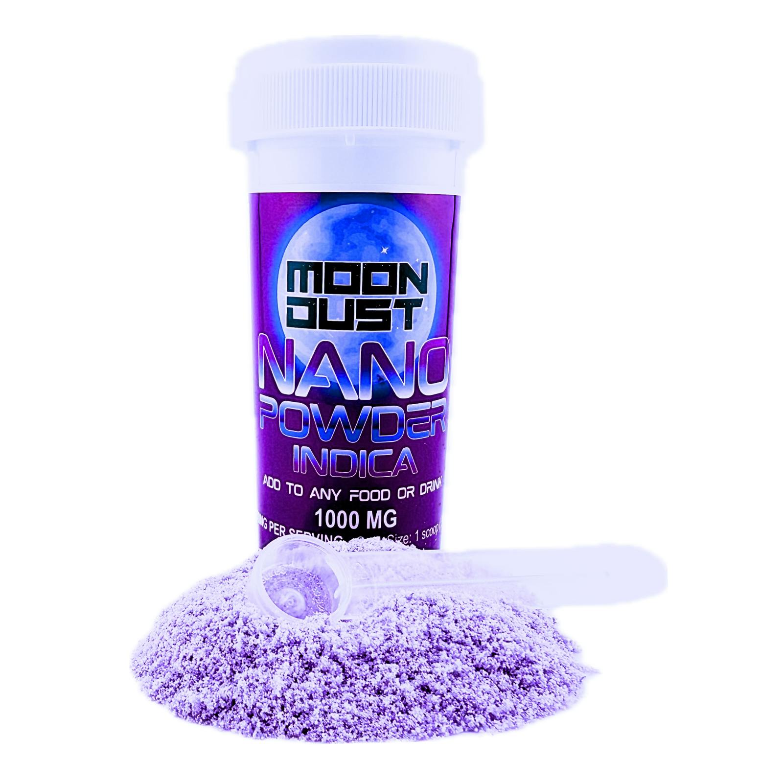 1000MG NANO THC POWDER - INDICA - MOON DUST