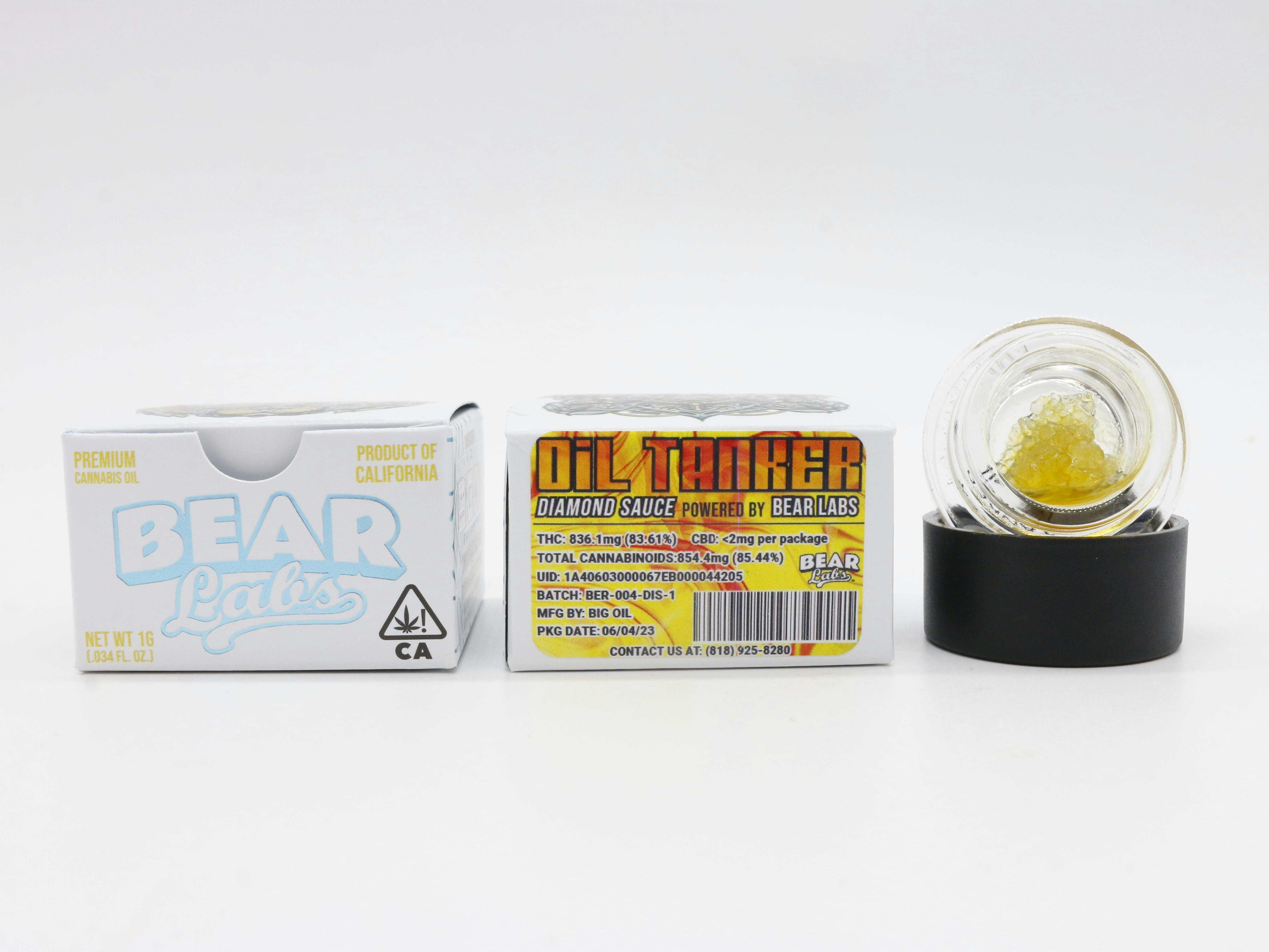 Oil Tanker Diamond Sauce - 1g - Bear Labs