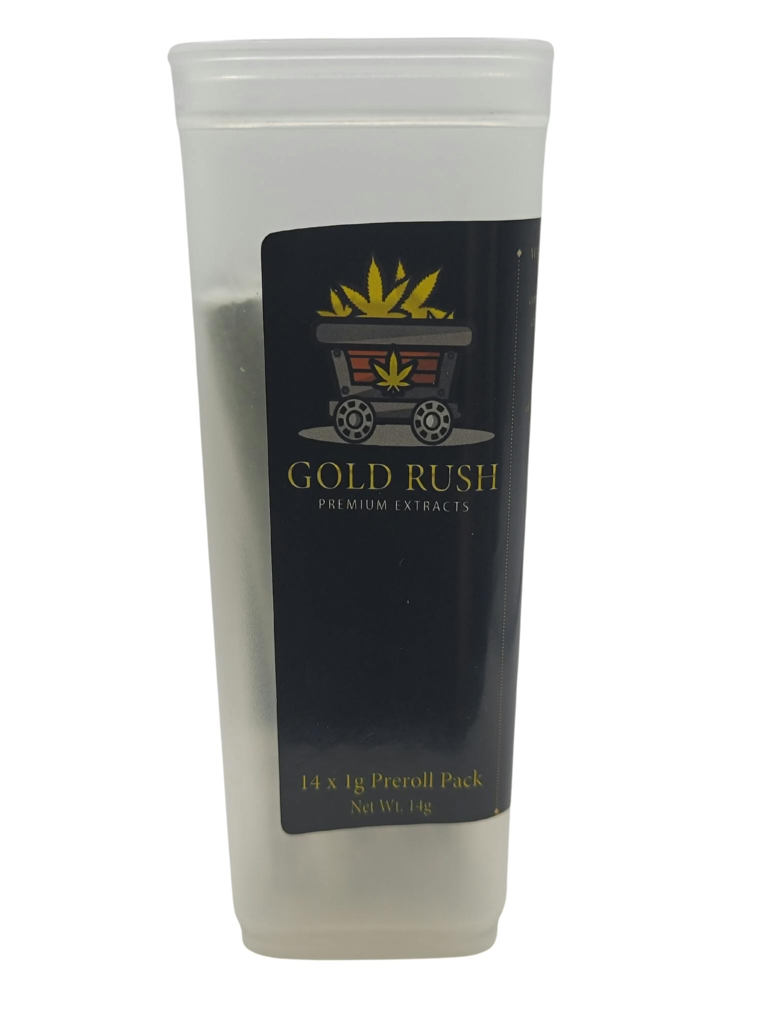 Gold Rush: 14 g Pre-Roll Pack - Gluelato - Gold Rush Premium Extracts