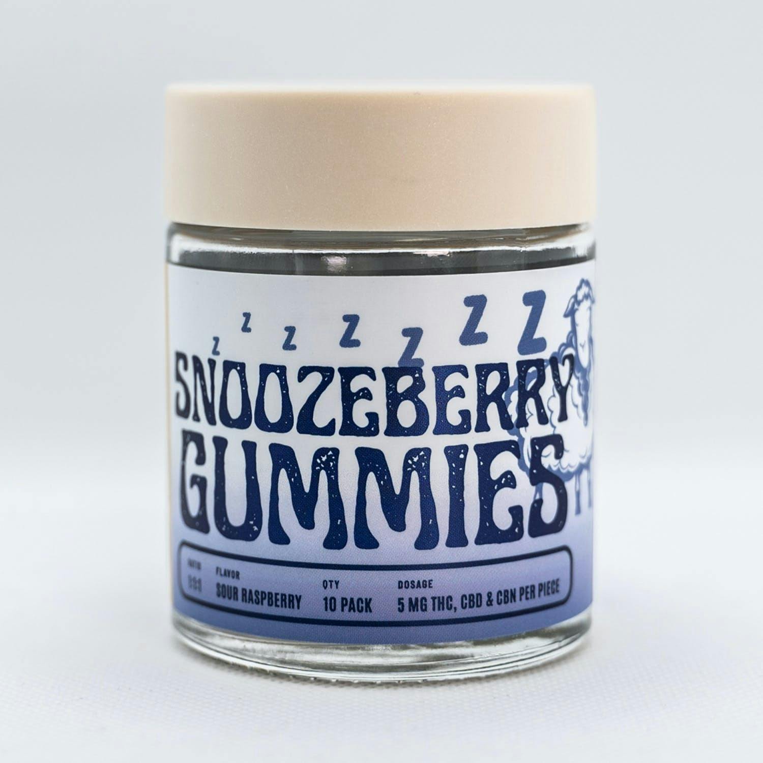 Snoozeberry Rosin Gummies 100mg - Highly Rooted