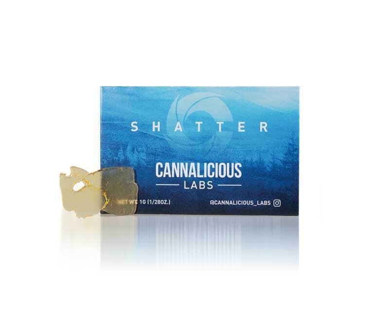 Blue Electric Shatter - Cannalicious Labs