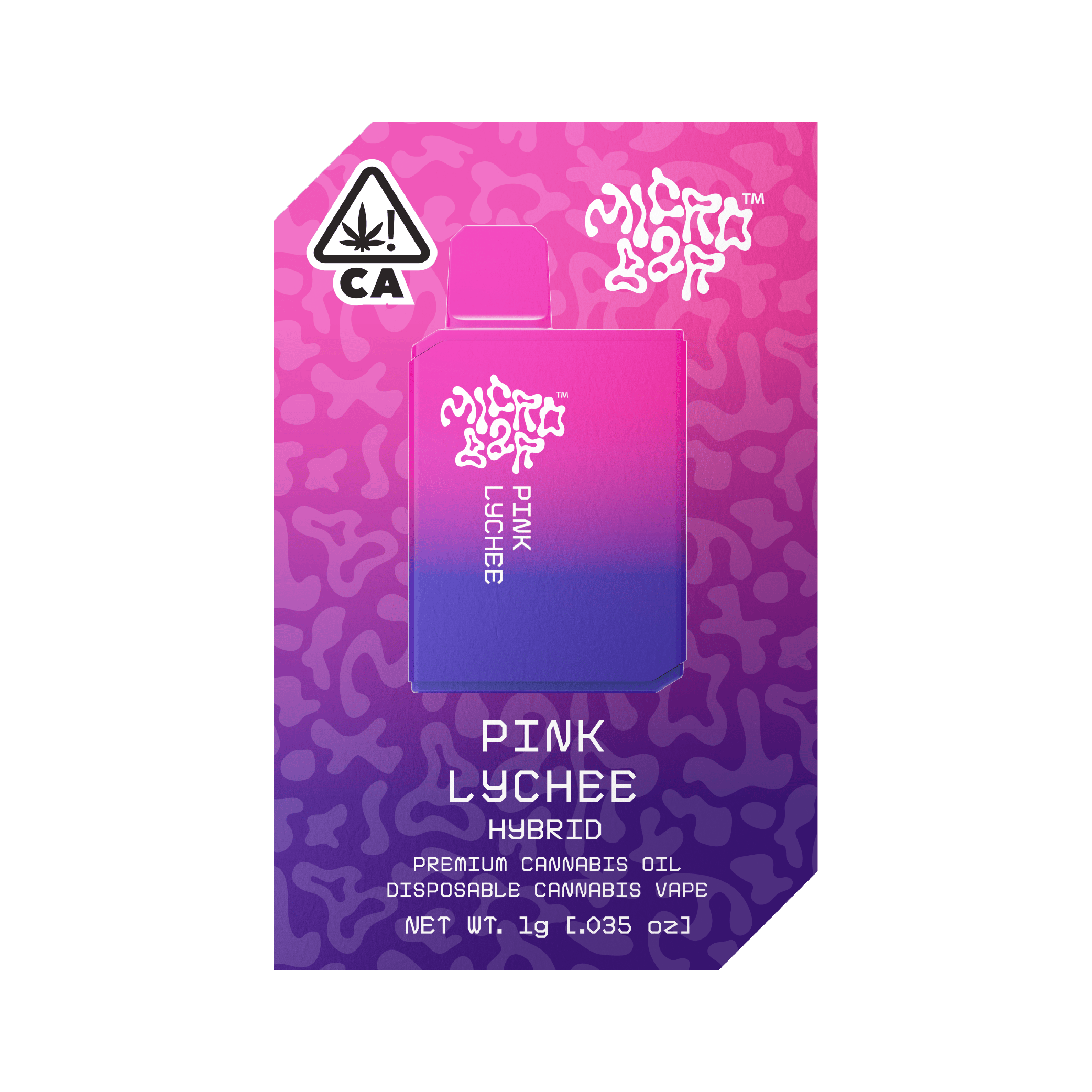 Pink Lychee (Hybrid) - 1g AIO - Micro Bar