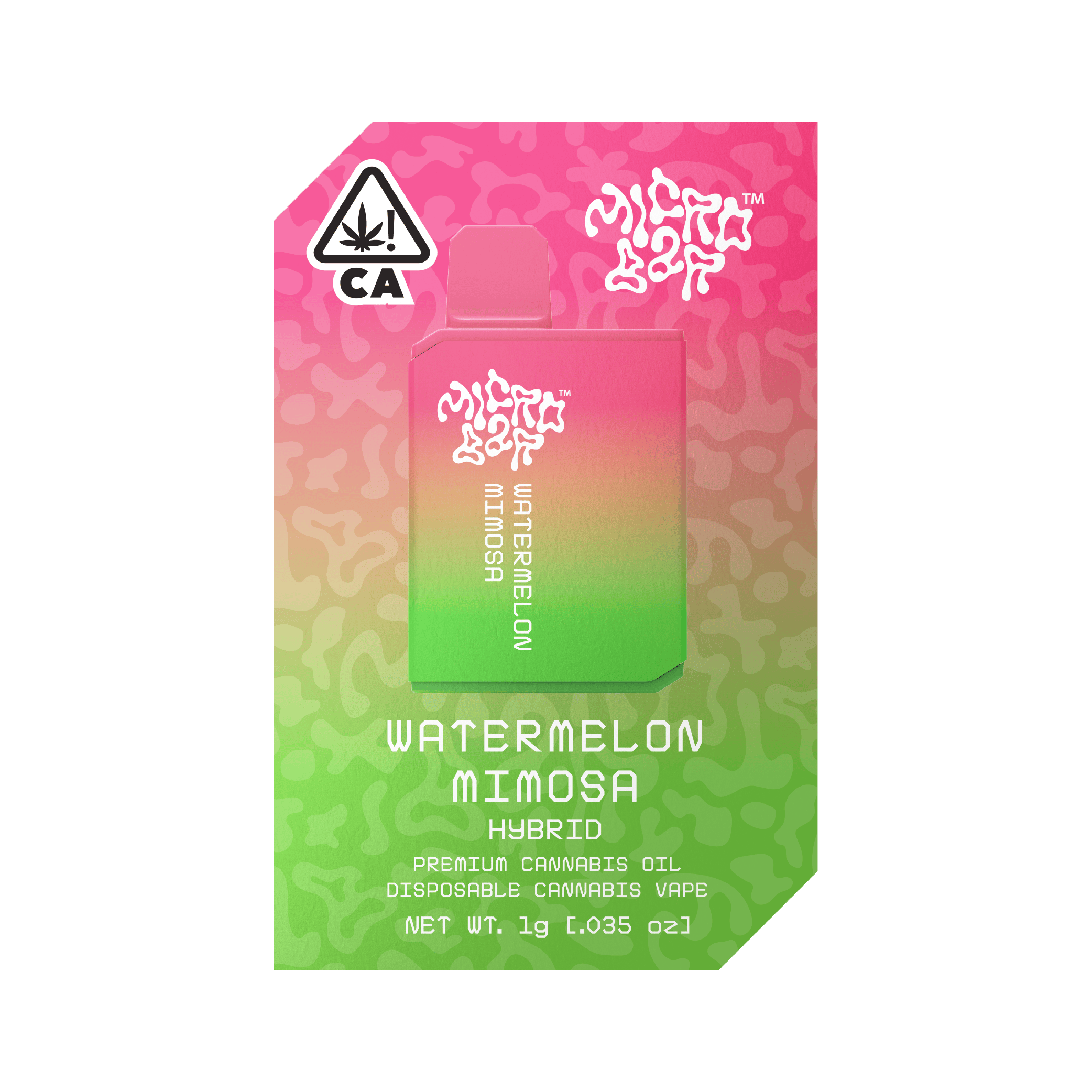 Watermelon Mimosa (Hybrid) - 1g AIO - Micro Bar