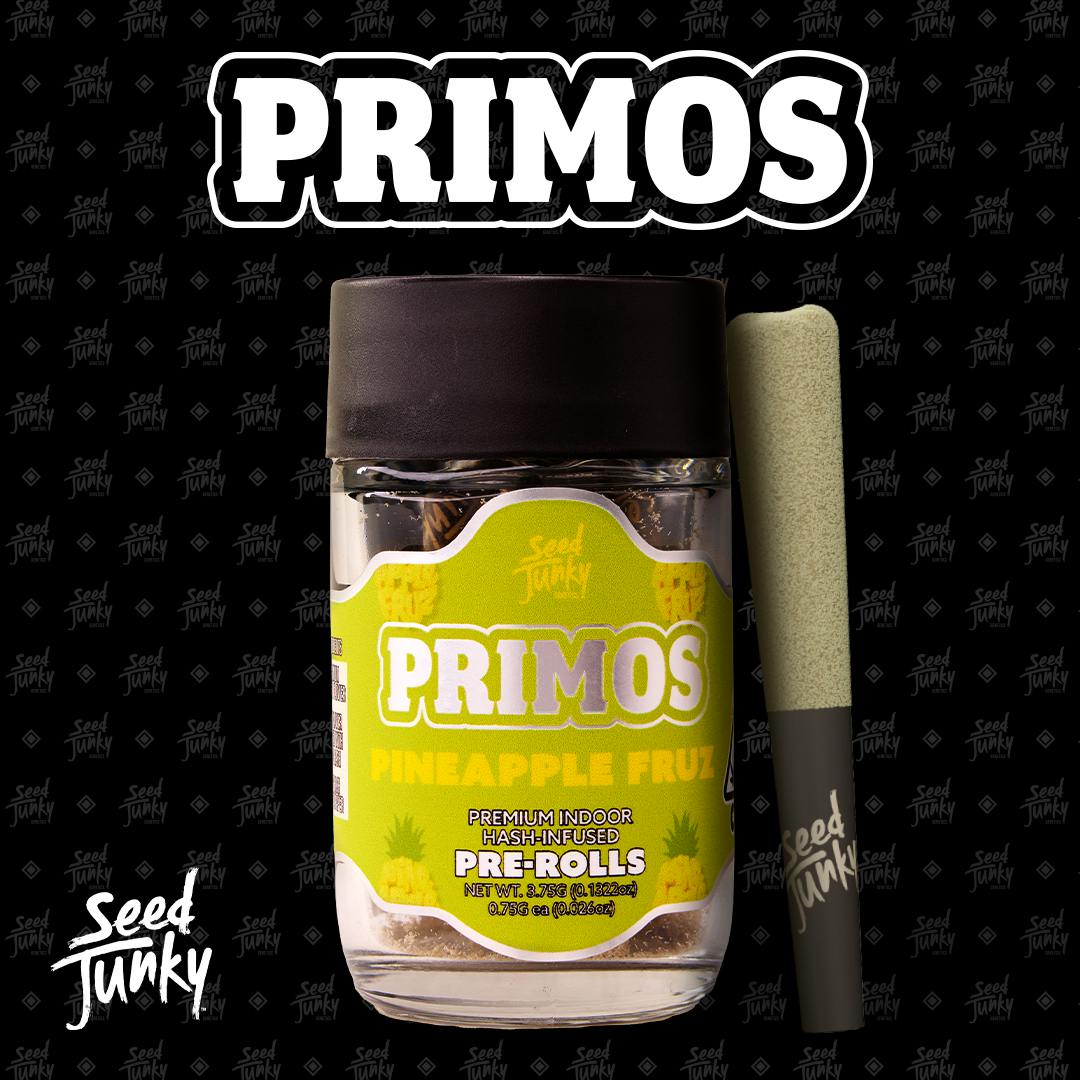 PRIMOS- HASH INFUSED- PINEAPPLE FRUZ - Seed Junky