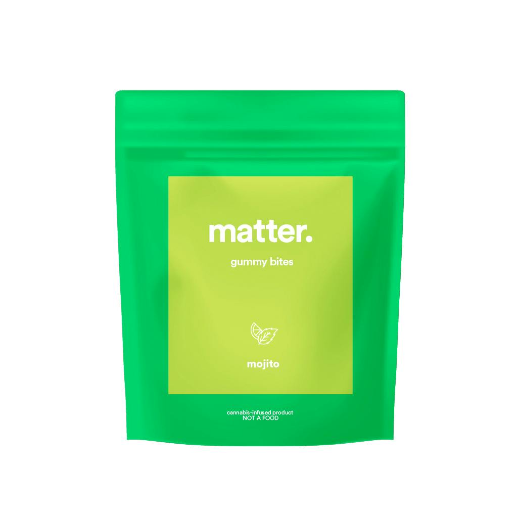 Mojito Gummy Bites 1:1 CBG:THC [10pk] - matter.