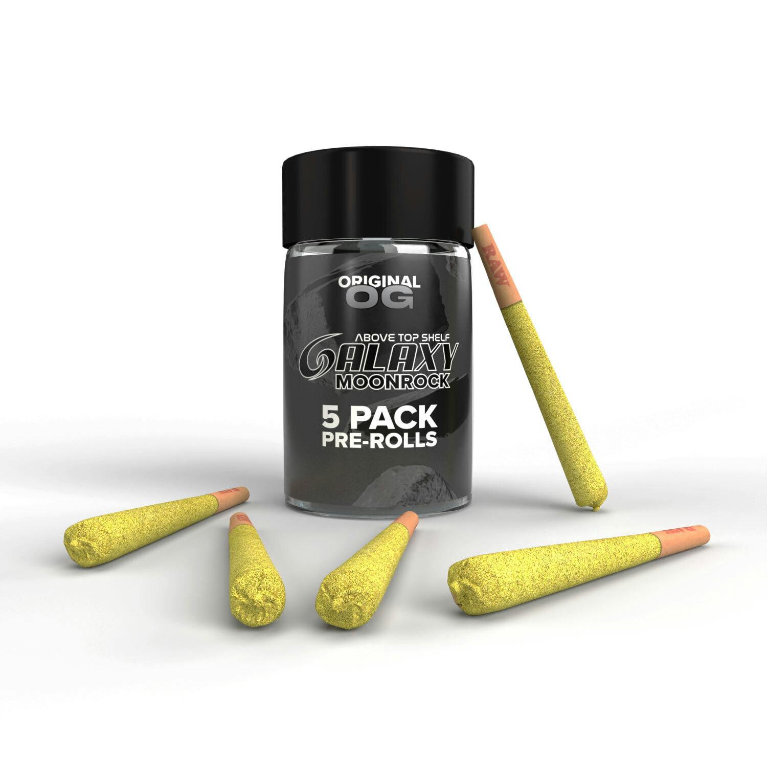Original OG Moonrock 5 Pack Preroll - Galaxy Original OG Moonrock 5 Pack Preroll - Galaxy