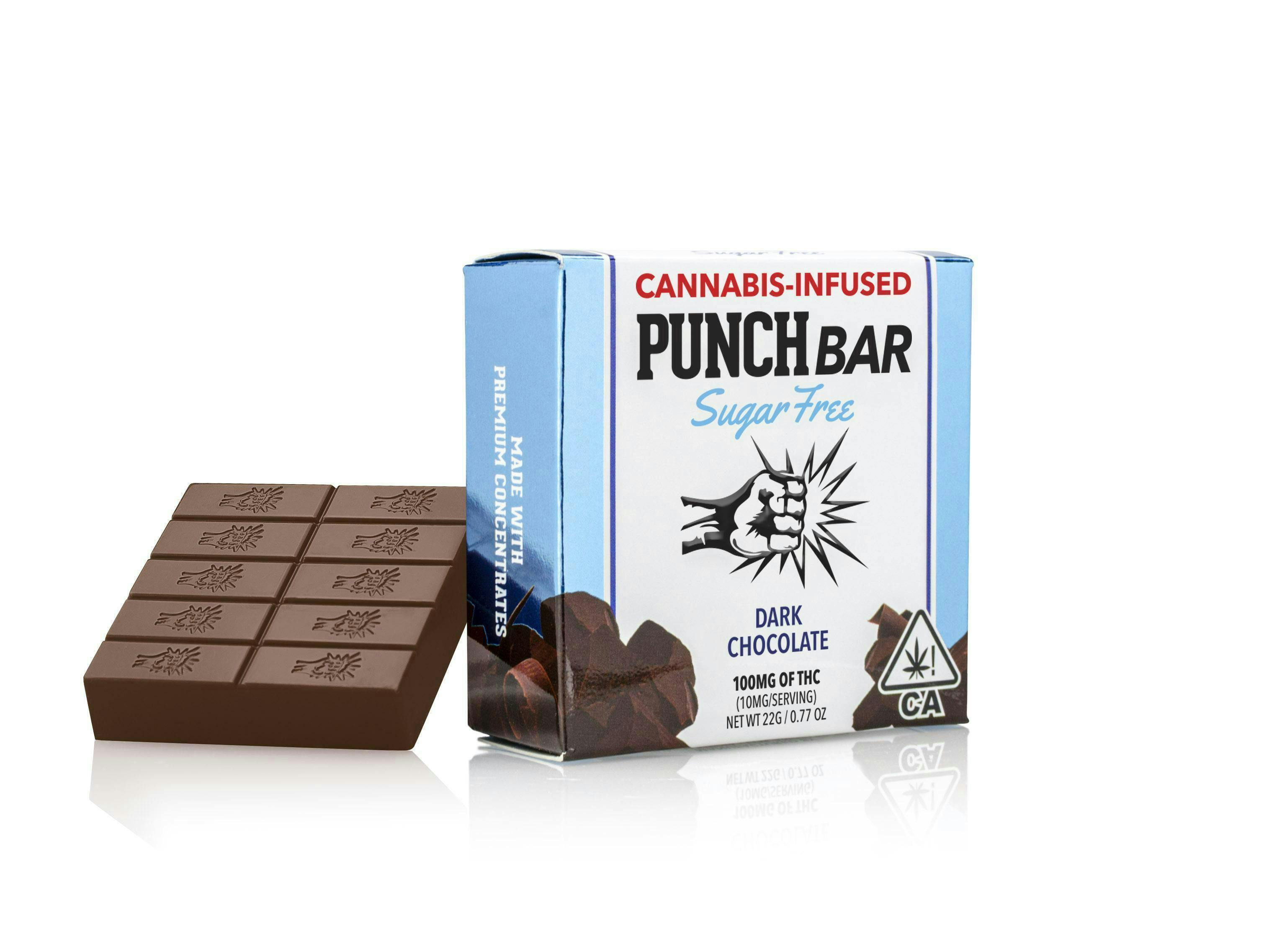 Dark Chocolate Sugar Free PunchBar - Punch Edibles & Extracts