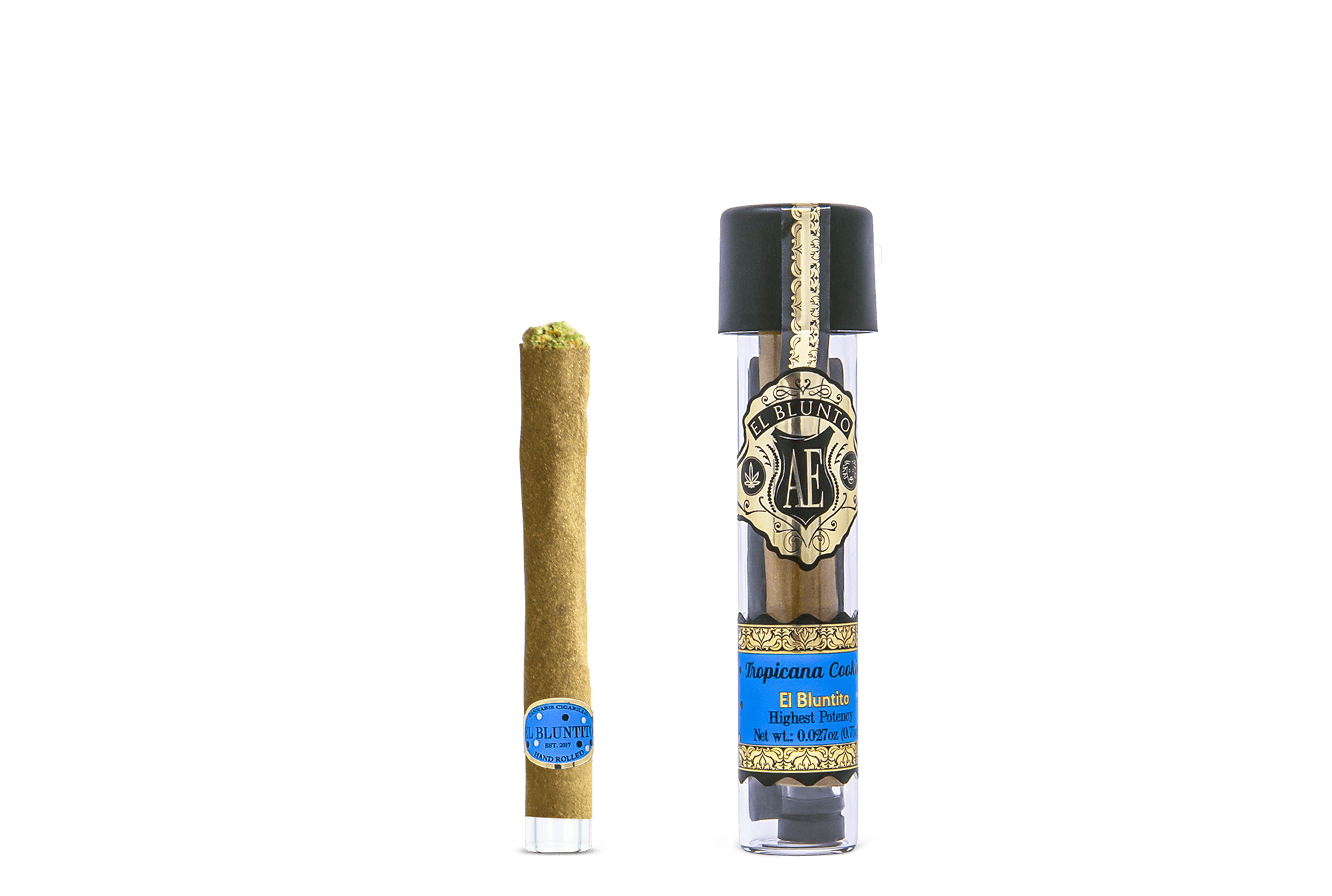 El Bluntito - Tropicanna Cookies - .75G Cigarillo [Mini Blunt] - El ...