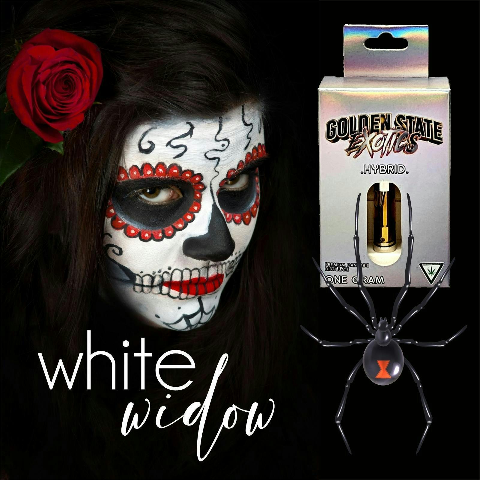 White Widow 1g Cartridge - Golden State Exotics