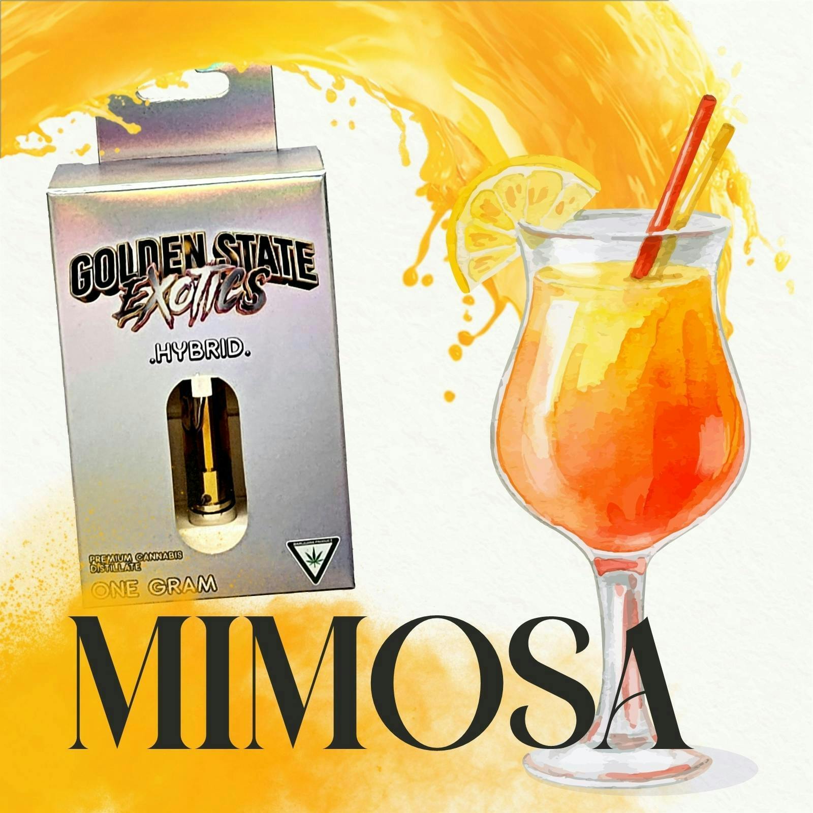 Mimosa 1g Cartridge - Golden State Exotics