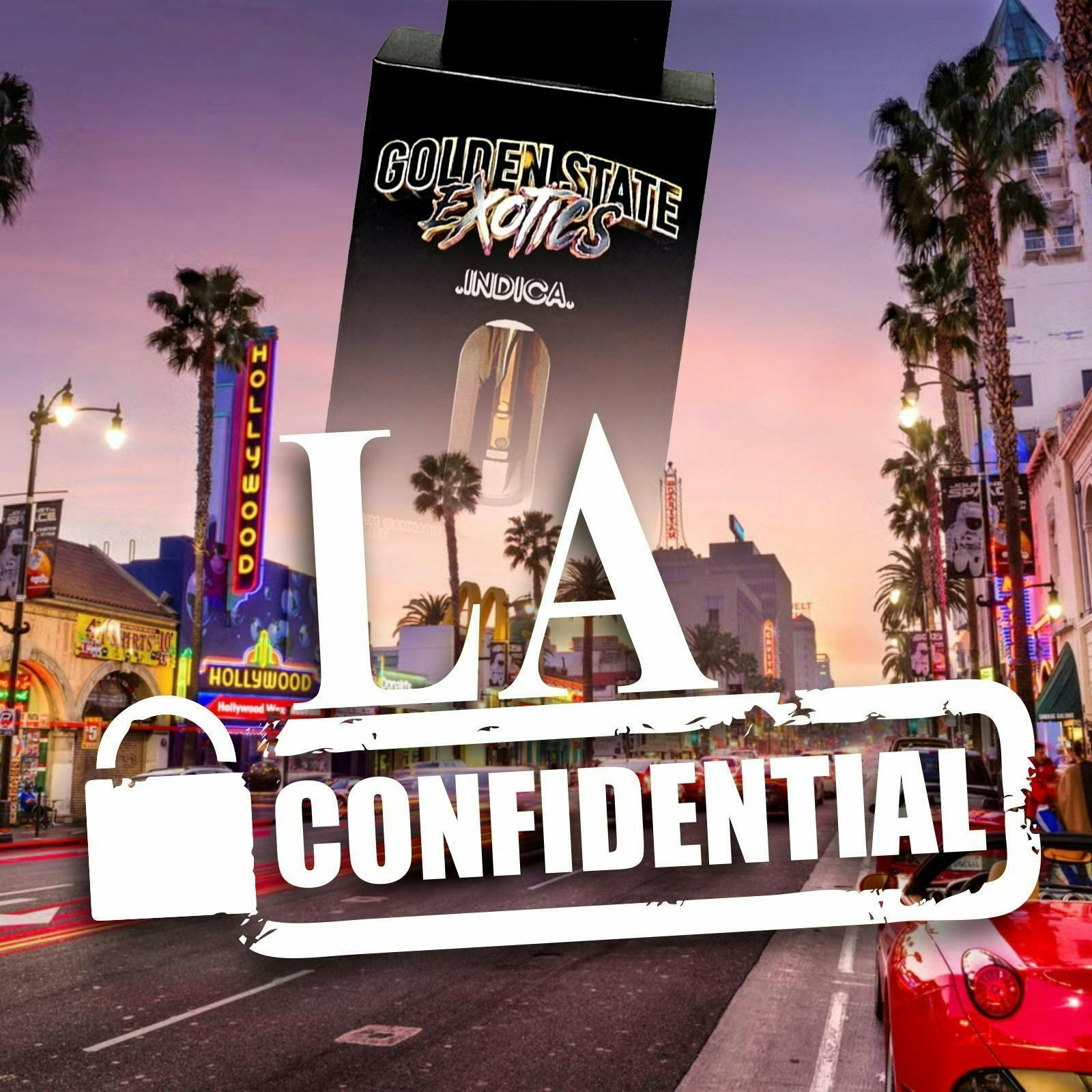 LA Confidential 1g Cartridge - Golden State Exotics