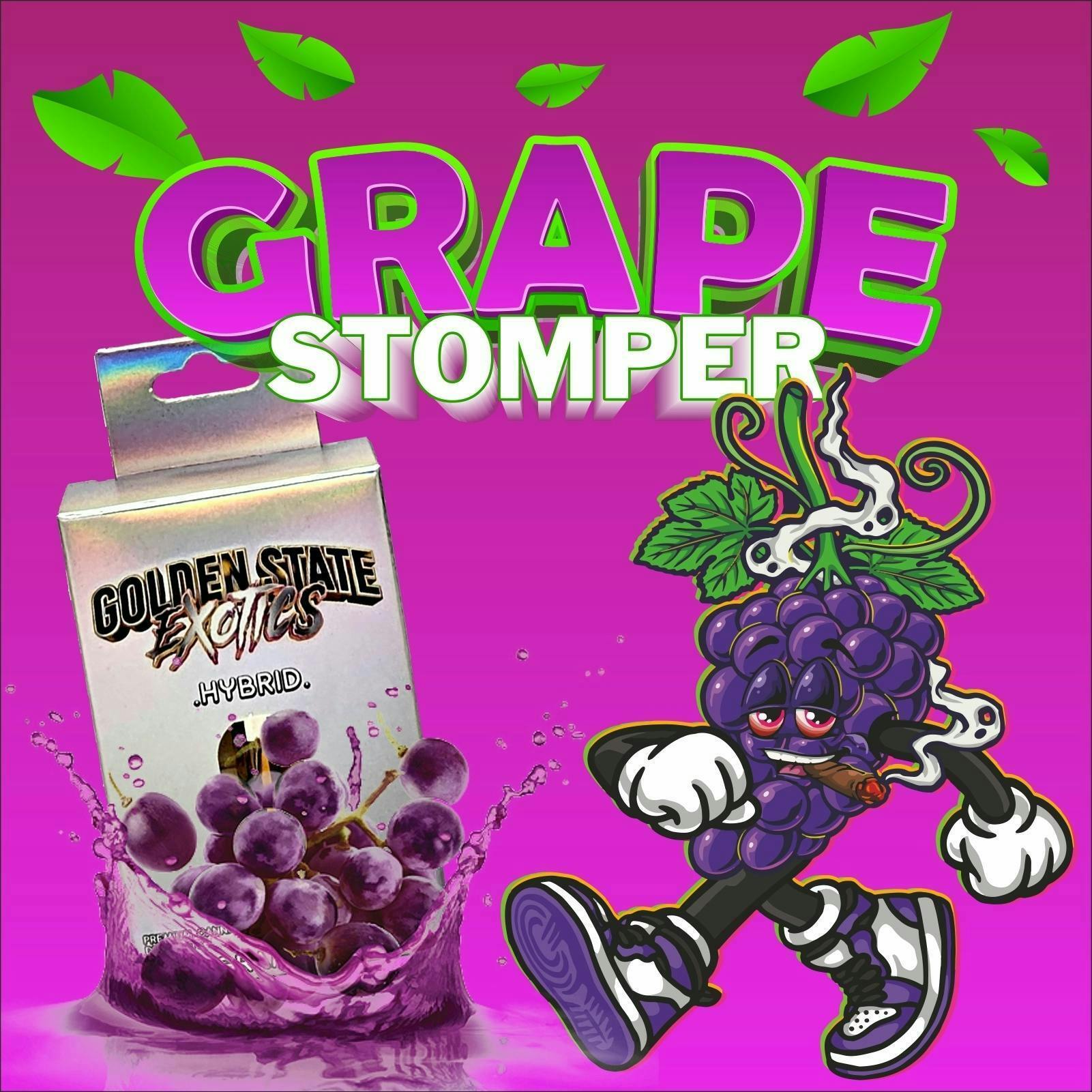 Grape Stomper 1g Cartridge - Golden State Exotics