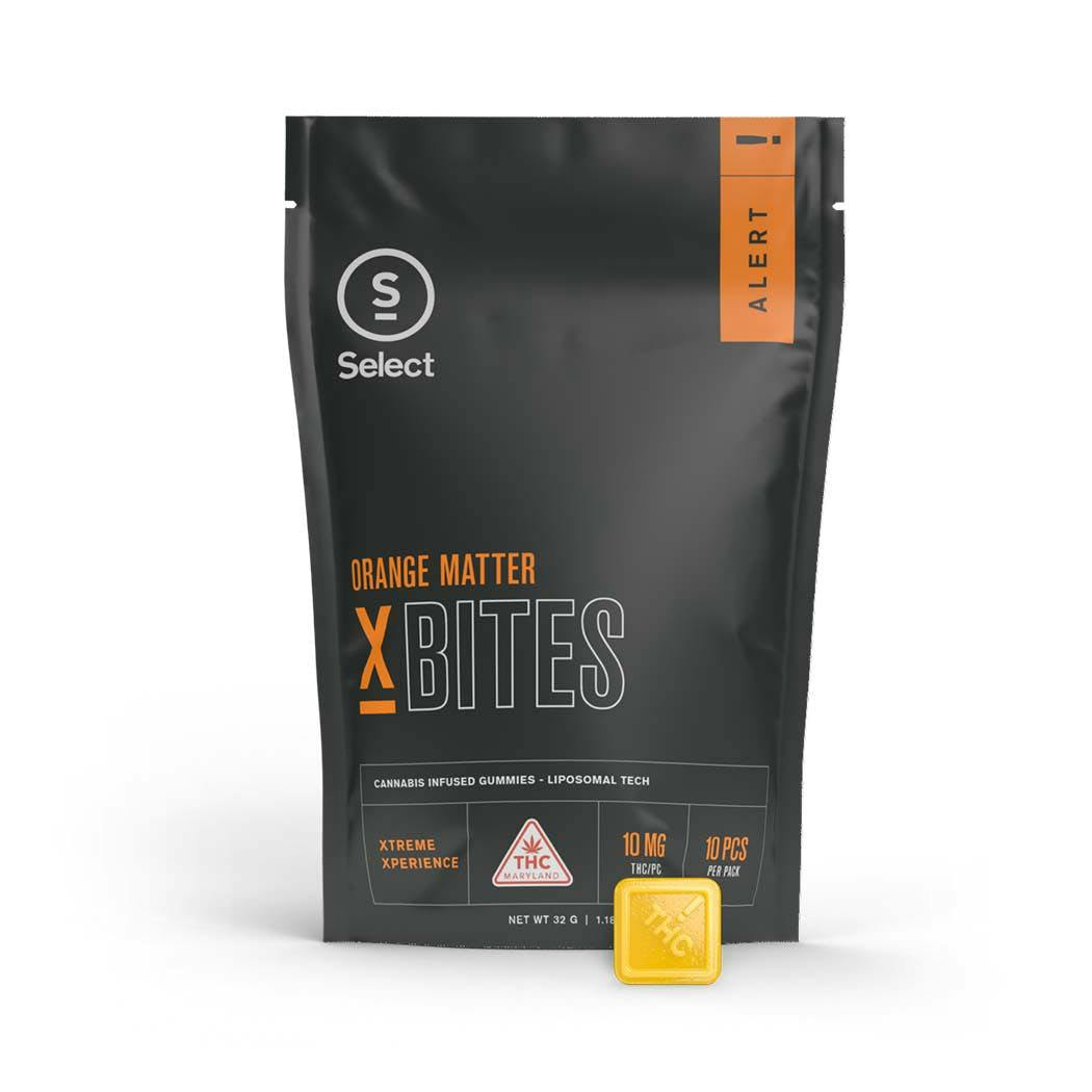 Orange Matter X Bites 10pk (100mg) | MD - Select