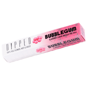 DIPPED Flavored Infused Pre-Roll 1G Bubblegum - Swifts Edibles