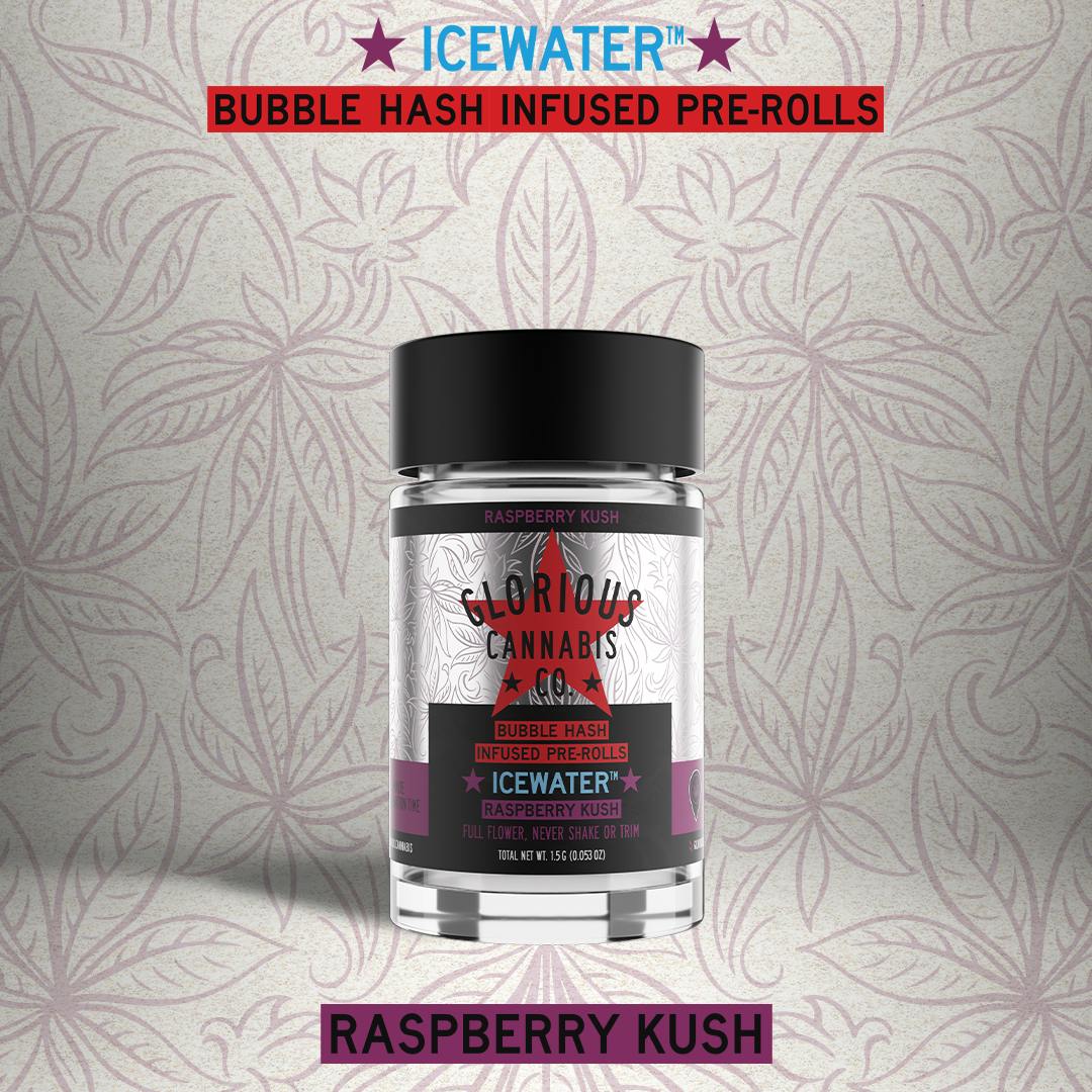 Raspberry Kush Multi Pack | Bubble Hash Infused | Glorious Cannabis Co ...
