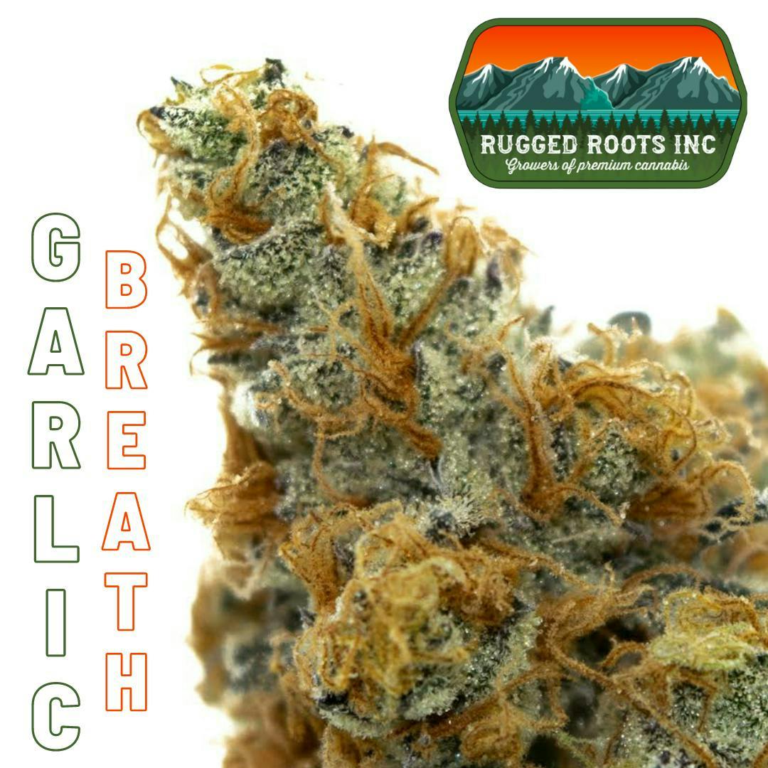 Rugged Roots - Garlic Breath 3.5g Smalls Flower - Rugged Roots