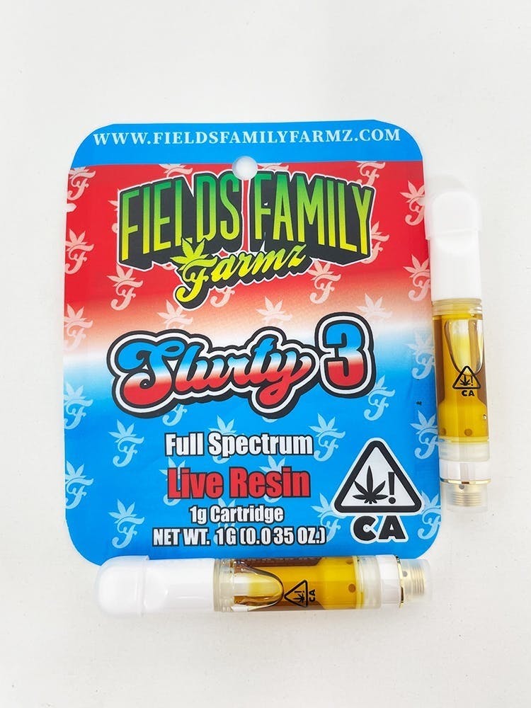 Slurty 3 1g Live Resin Cartridge - Fields Family Farmz