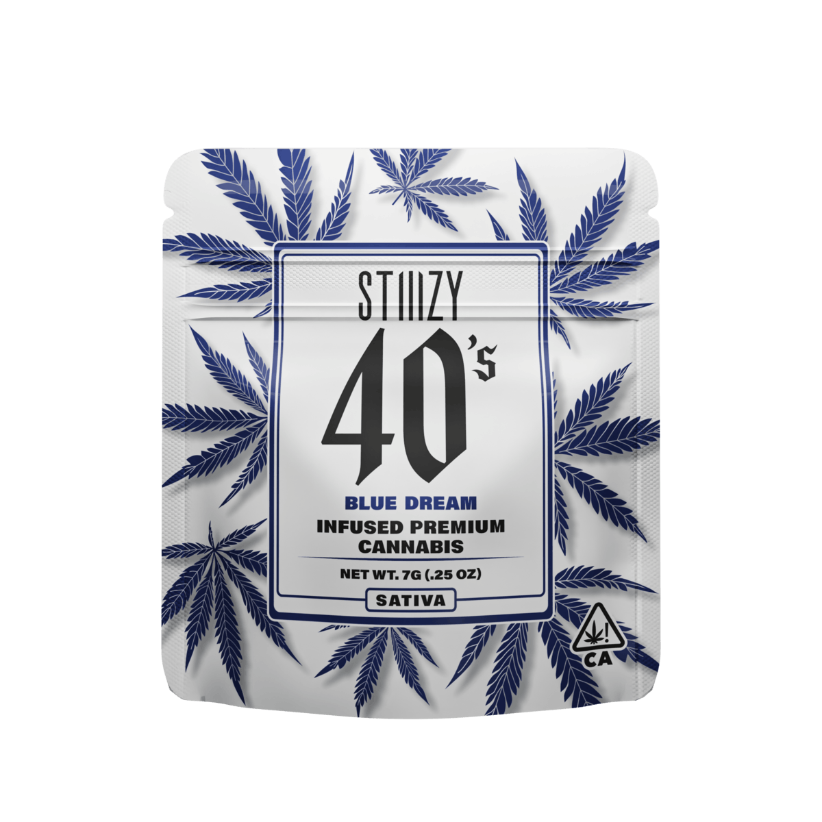 - BLUE DREAM - 7G 40's Infused Flower - STIIIZY
