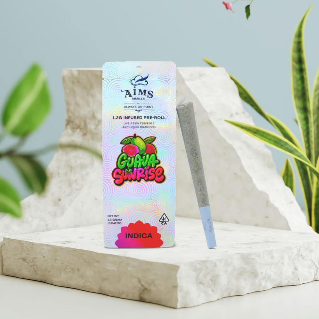 AIMS - Guava Sunrise Infused Joint 1.2 Grams - Aims Horticulture