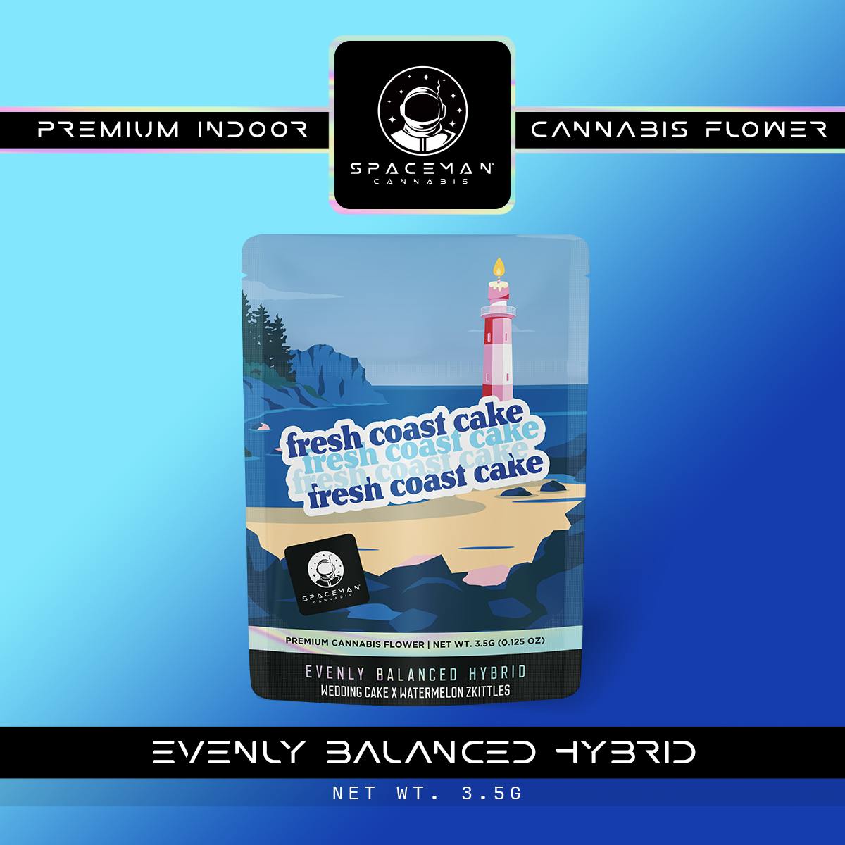 Spaceman - 3.5g Flower - Fresh Coast Cake - Spaceman Cannabis