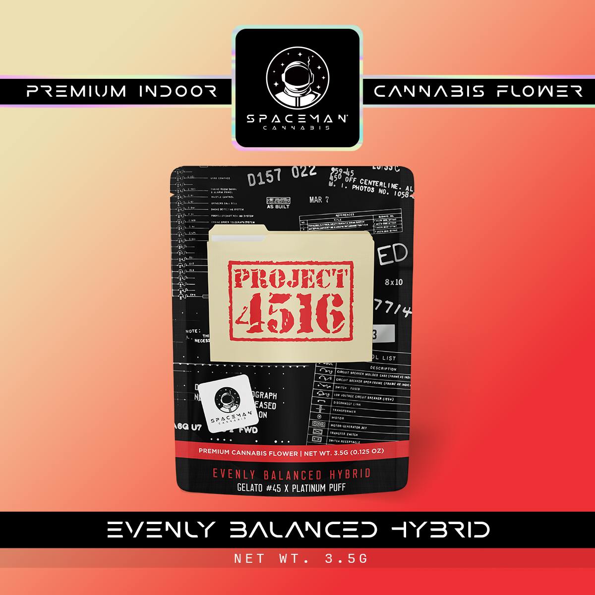 Spaceman - 3.5g Flower - Project 4516 - Spaceman Cannabis