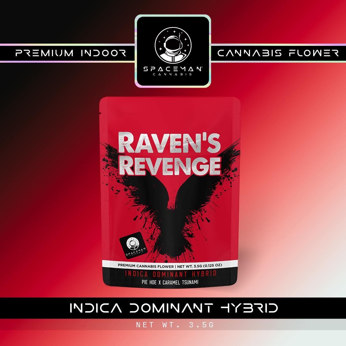 Spaceman - 3.5g Flower - Raven's Revenge - Spaceman Cannabis