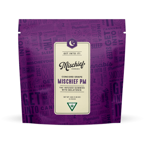 Mischief | Concord Grape PM | Gummies | 200mg 10pk - Mischief