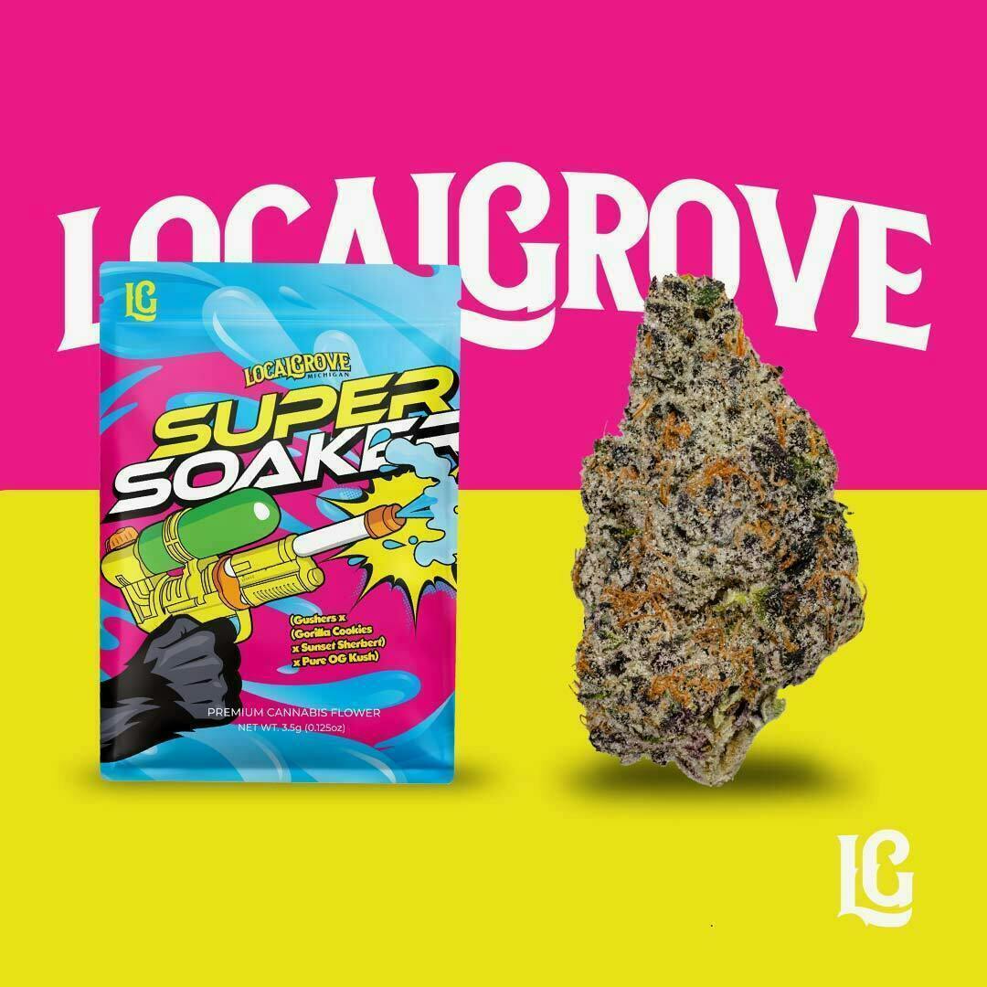 Local Grove Prepackaged Flower | Super Soaker | 3.5G - Localgrove