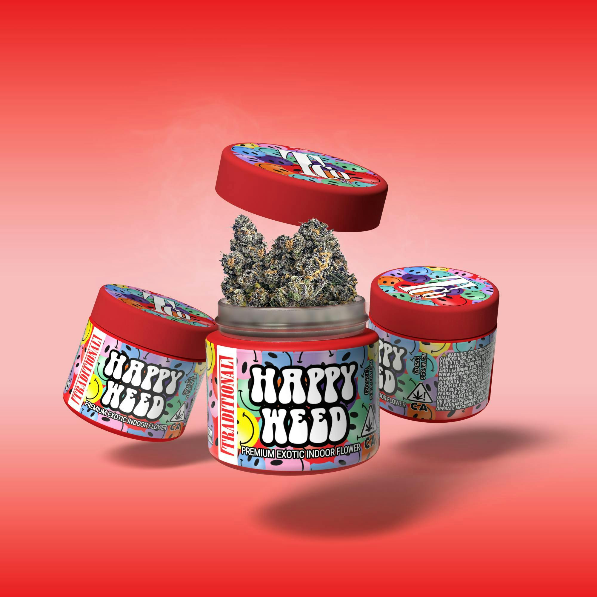 Traditional - Happy Weed 3.5g - Traditional