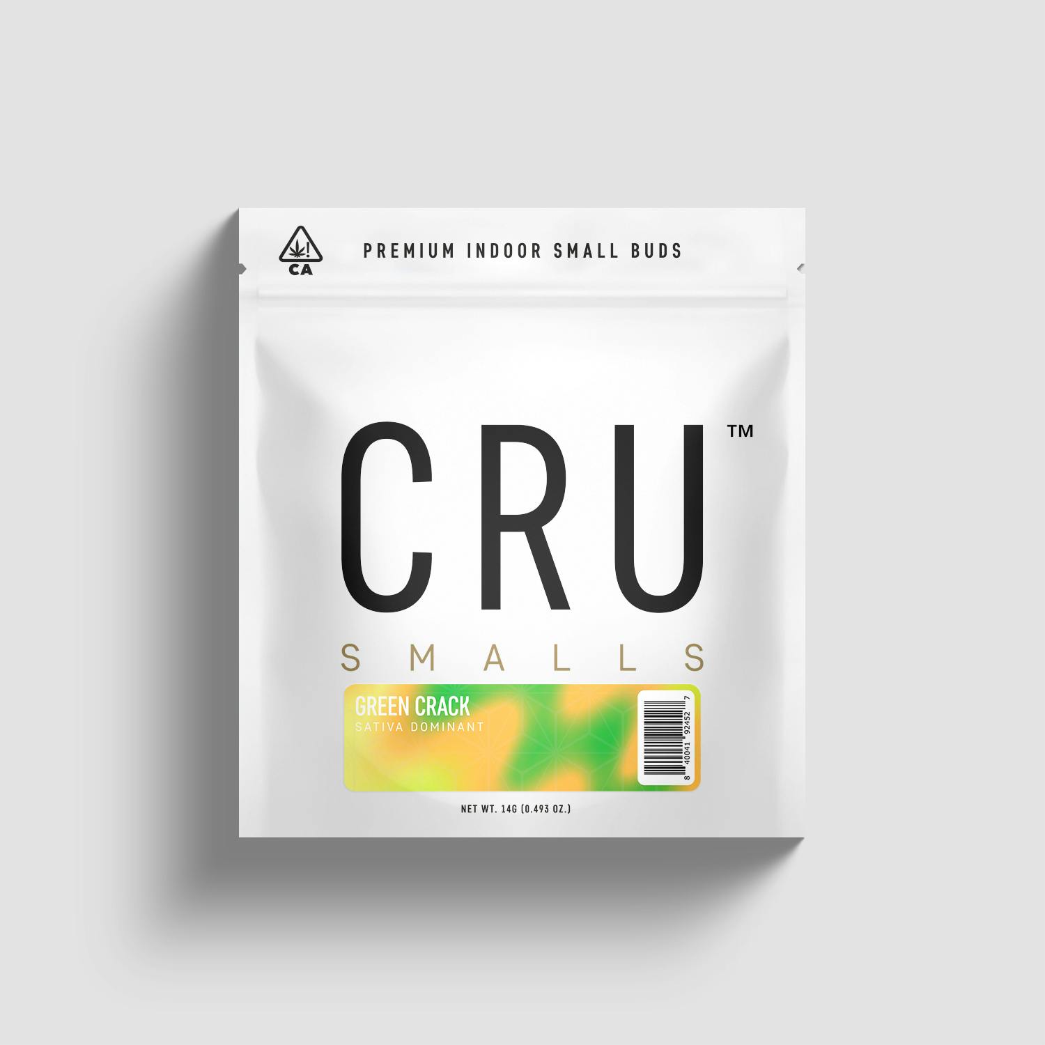 Green Crack (14 Grams Smalls Flower) - CRU Cannabis