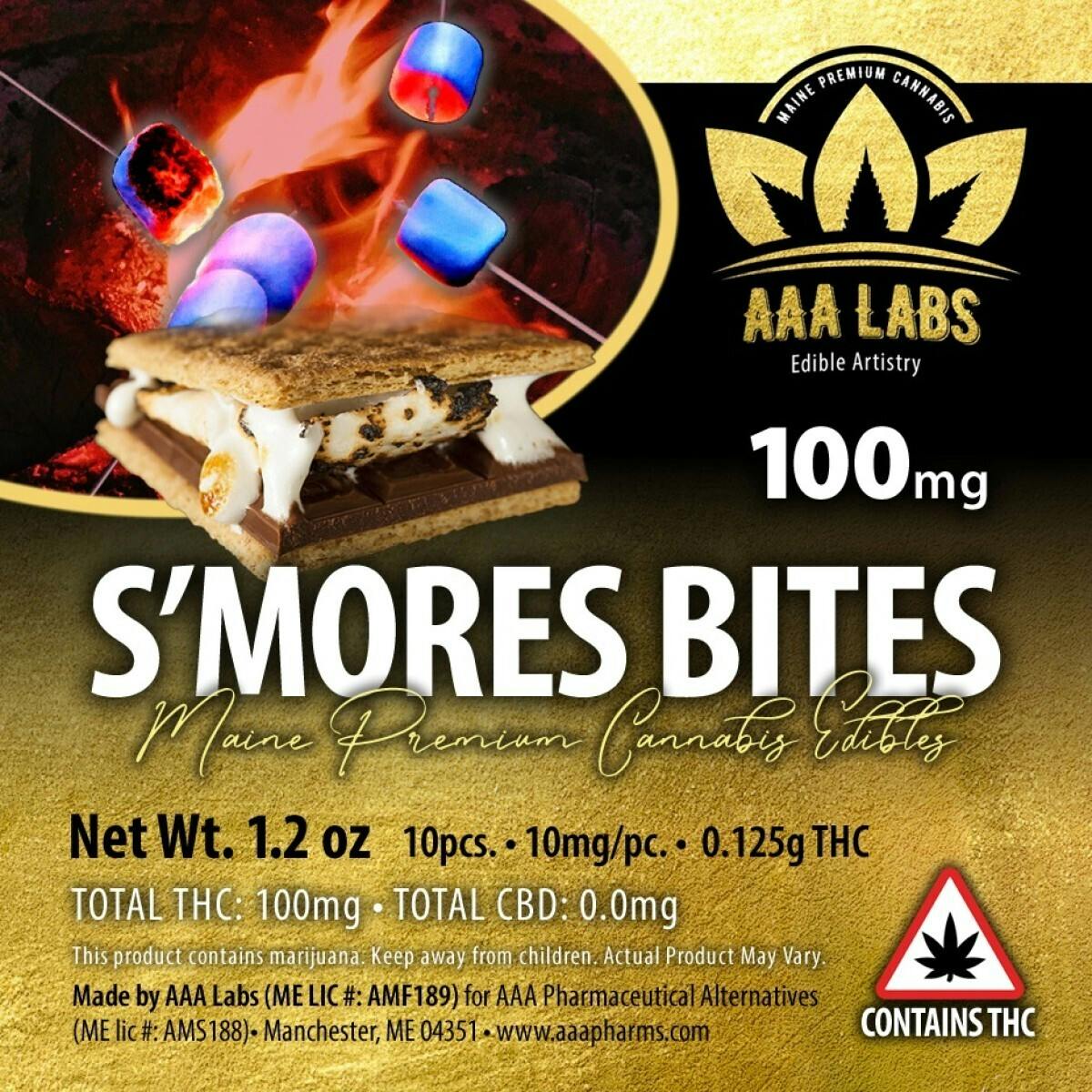 S'mores Bites - 100mg - AAA Pharms