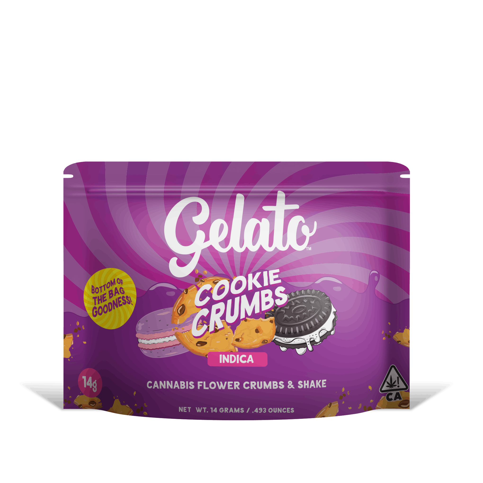 Blueberry Space Cake Cookie Crumbs 14G - Gelato