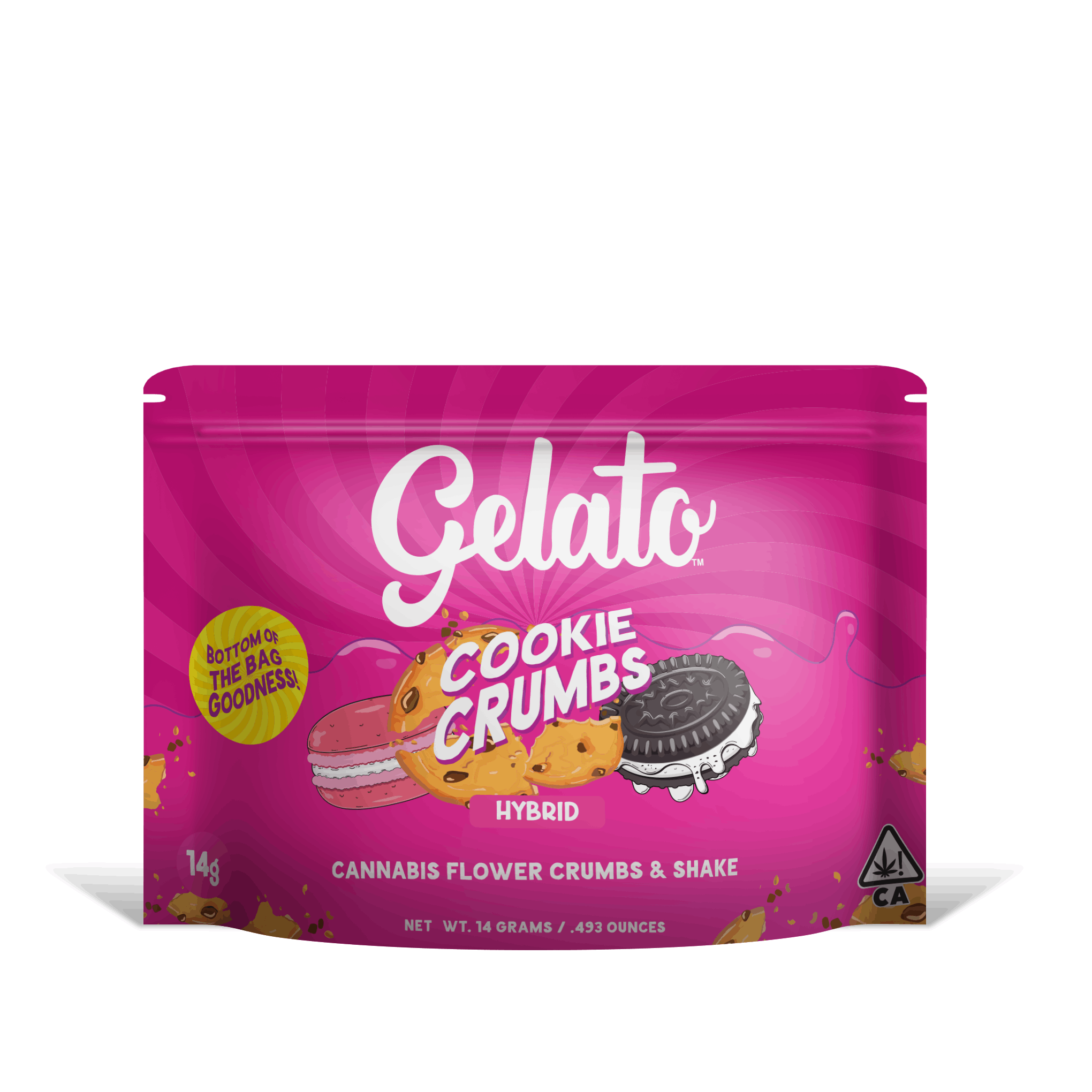 Raspberry Gelato Cookie Crumbs 14G - Gelato
