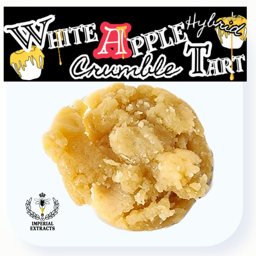 White Apple Tart 1.0 g (Hybrid) Crumble - Imperial Extracts