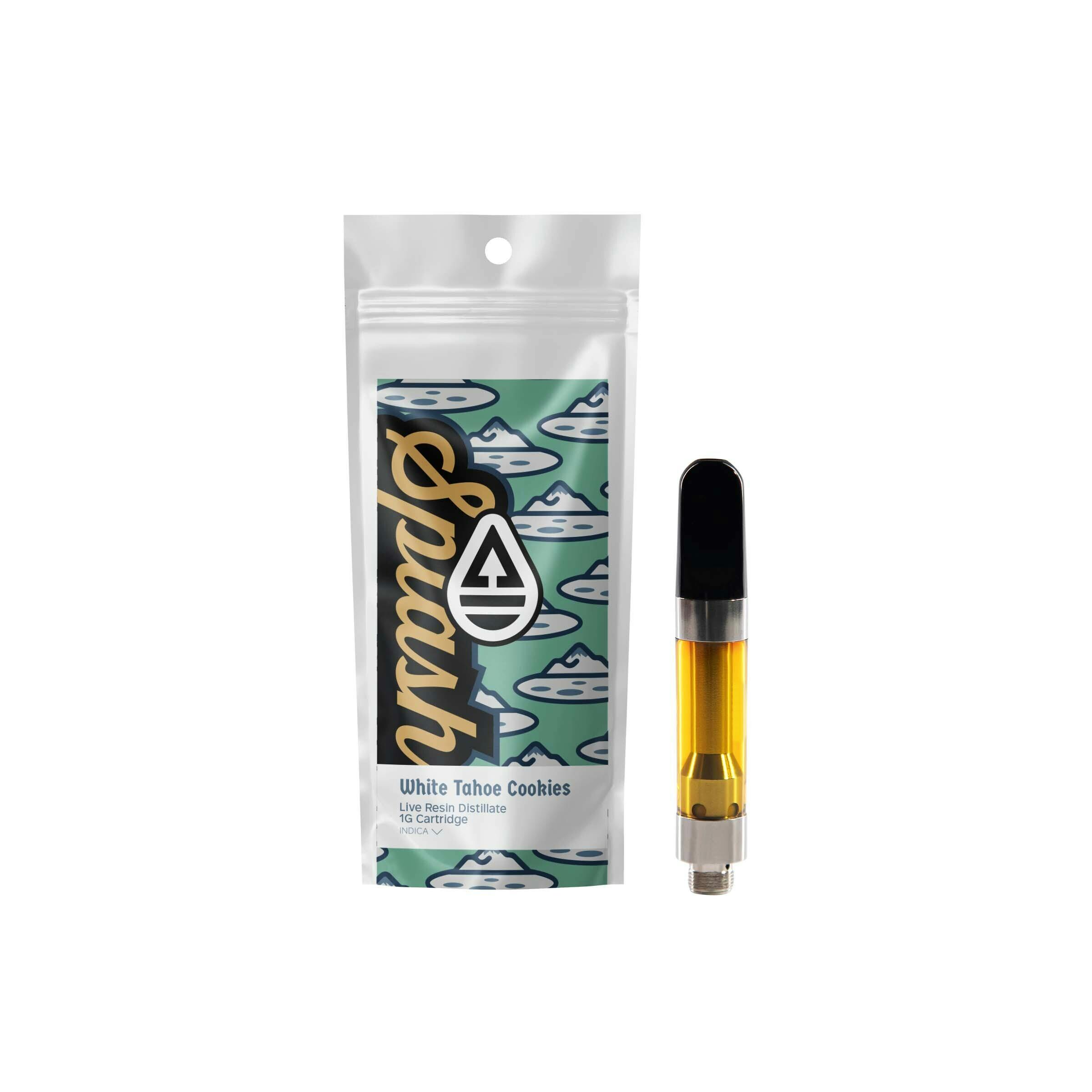 White Tahoe Cookies | Splash Live Resin Distillate 1g | Indica - Fresh ...