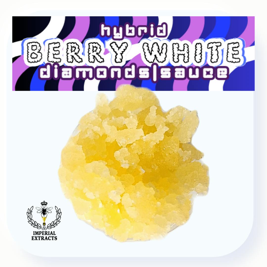 Berry White 1.0 g (HYBRID) Diamonds/Sauce (THC-a) - Imperial Extracts