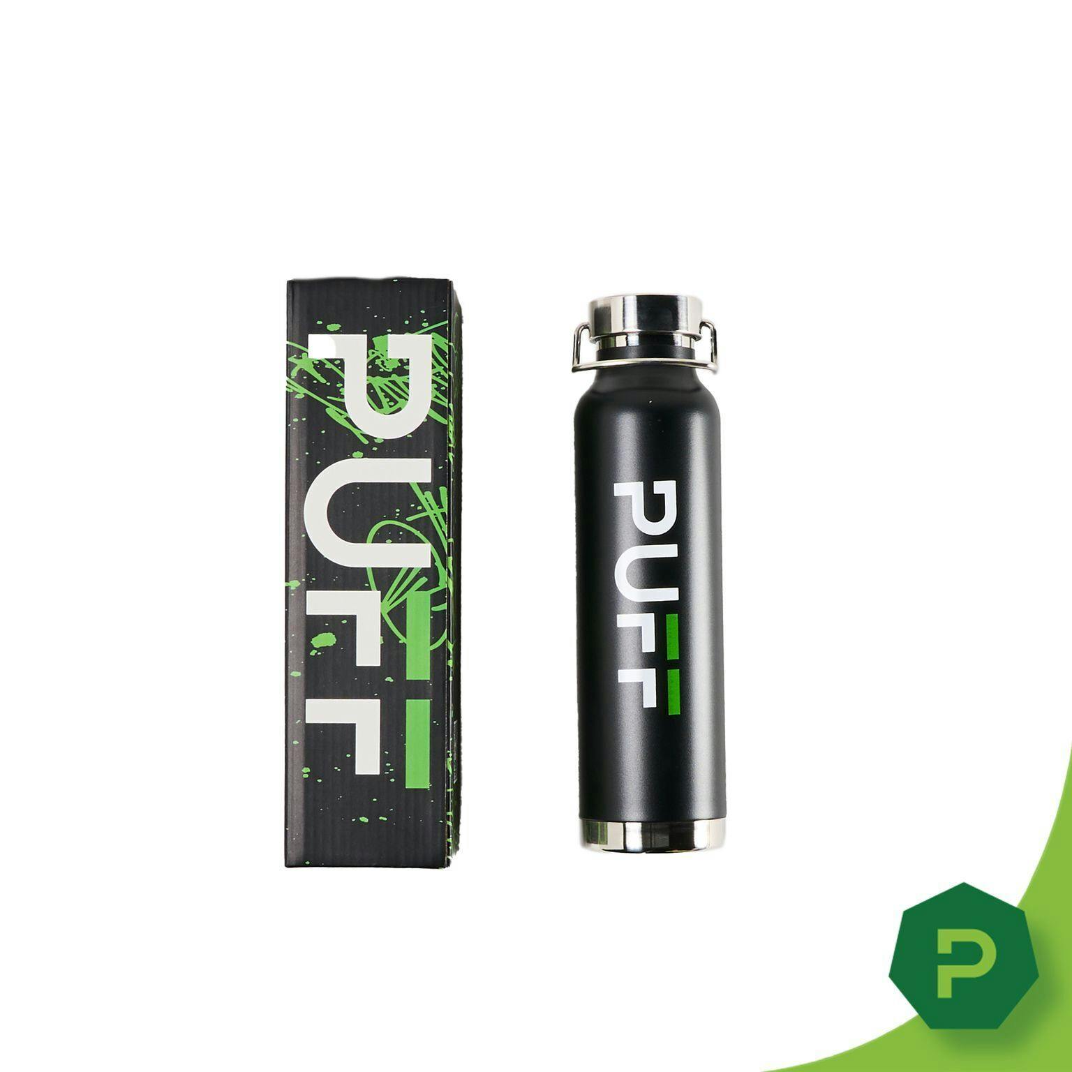 PUFF Water Bottle - Puff Cannabis Company
