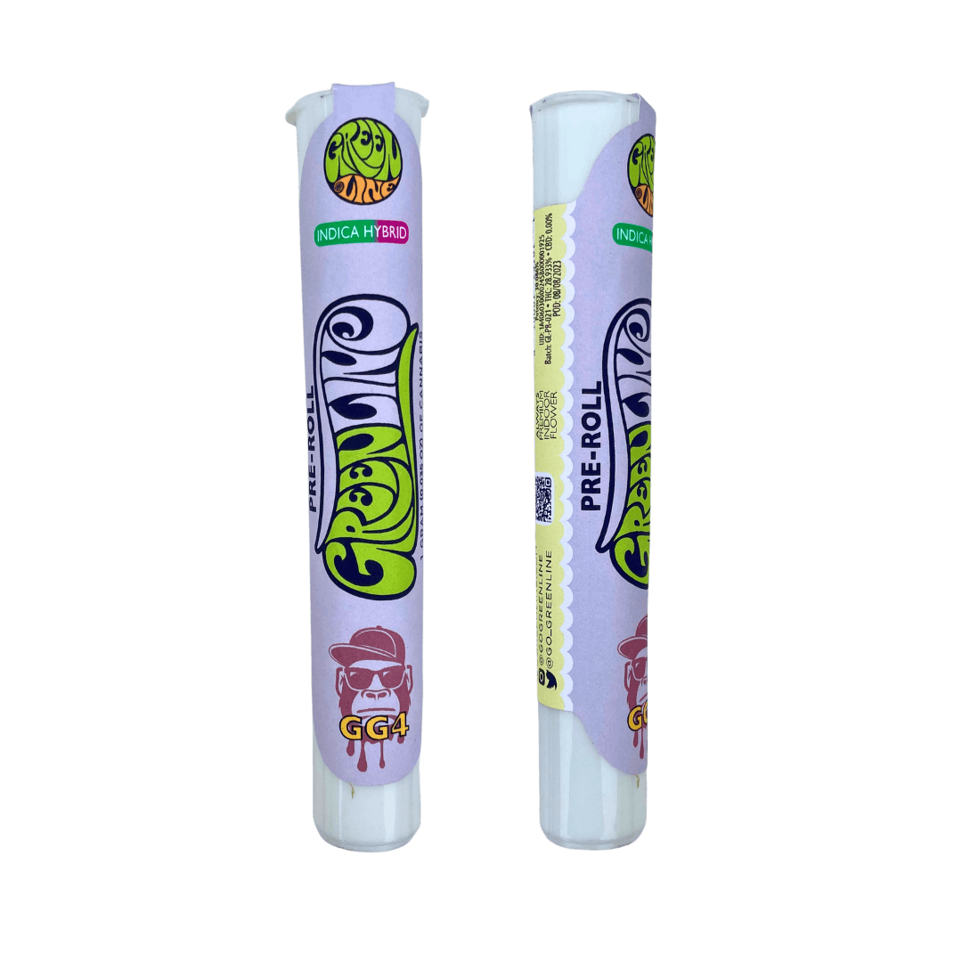 GG4 - Indoor Flower Pre-Roll - Indica Hybrid - 1g - Greenline